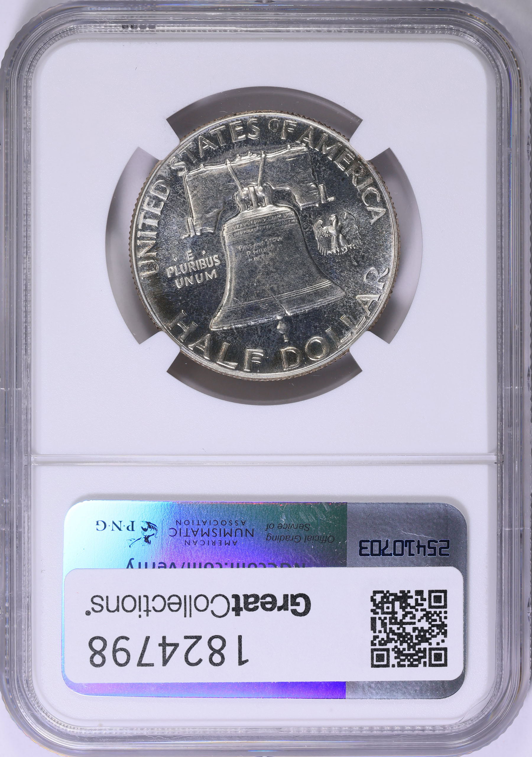 1952 Franklin Half Dollar NGC Proof-66 (Item 1824798 ...
