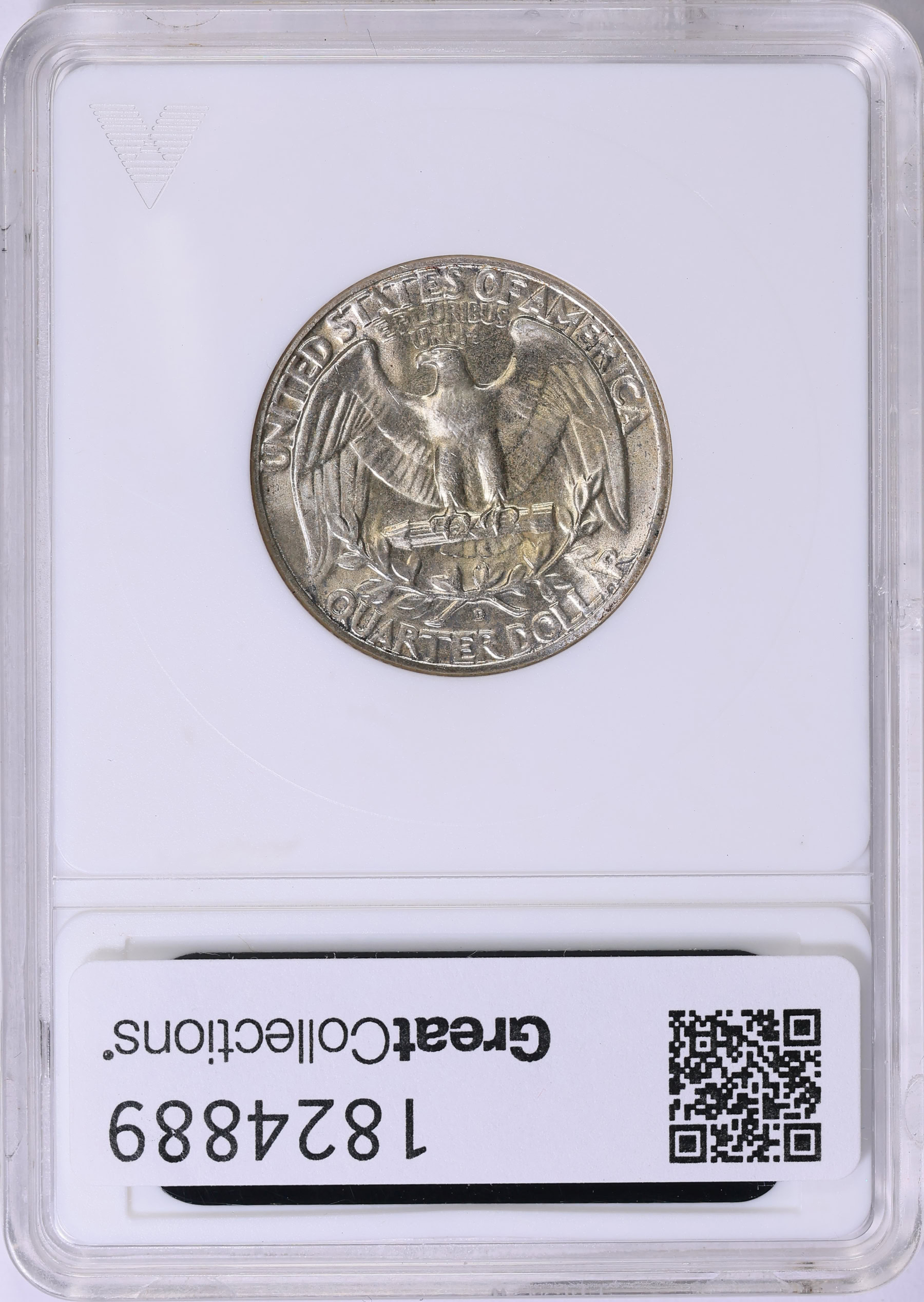 1953-D Washington Quarter DDR FS-022.2 Die 1 ANACS MS-64 OH (Item 1824889) | GreatCollections ...