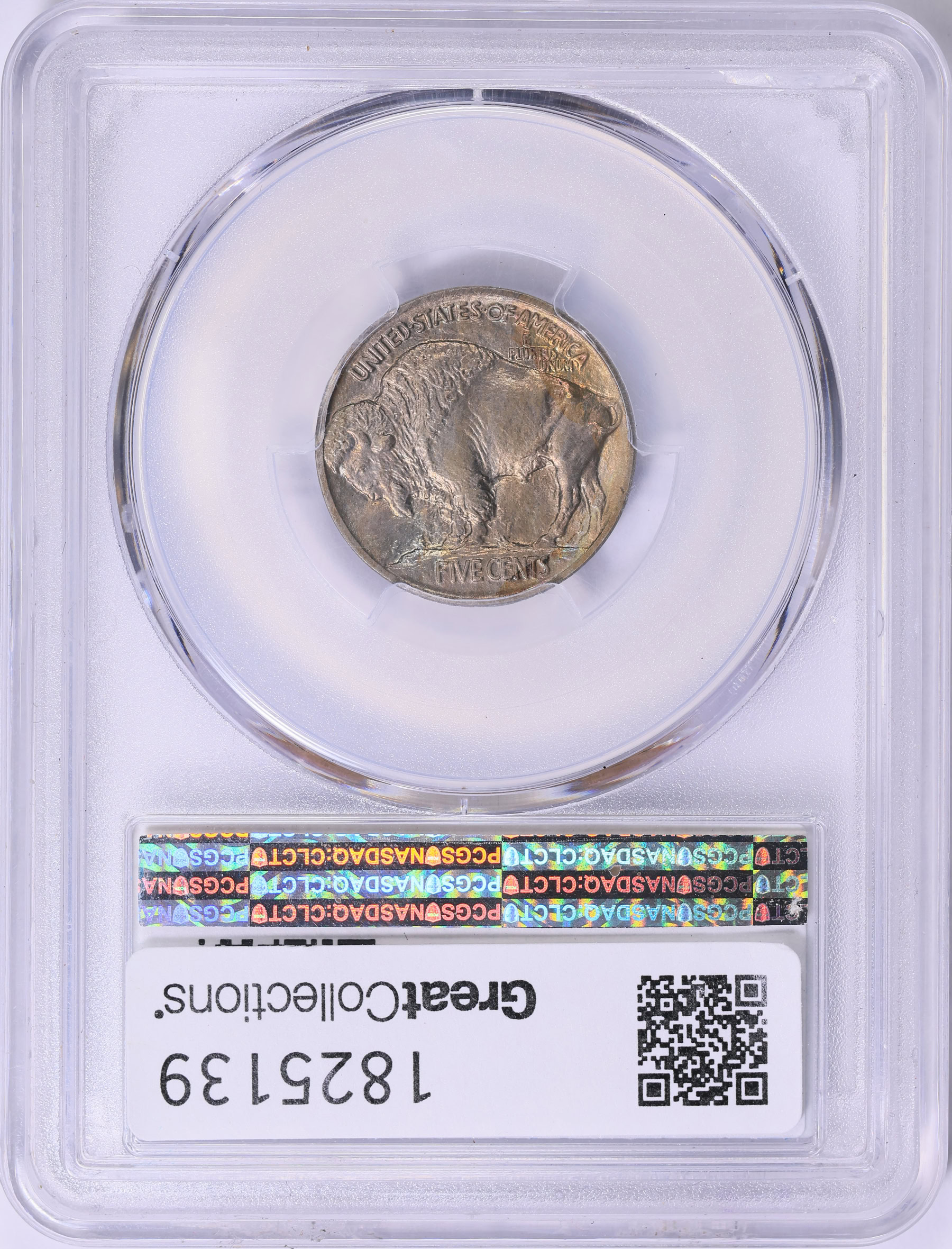 1913 Buffalo Nickel Type 1 PCGS Proof-66+ (CAC Green) (Cheyenne ...