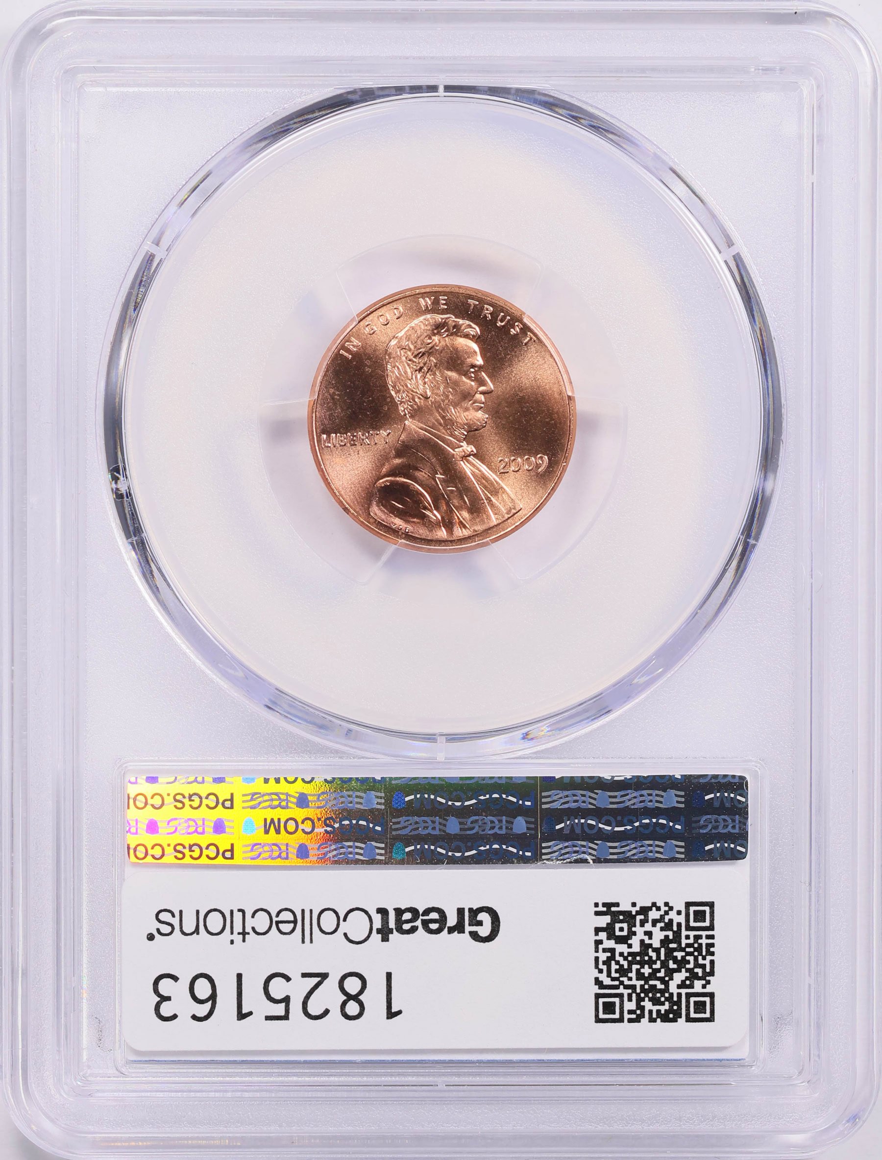 2009 Lincoln Cent Presidency PCGS MS-67 RD (Item 1825163) | GreatCollections Coin Auctions