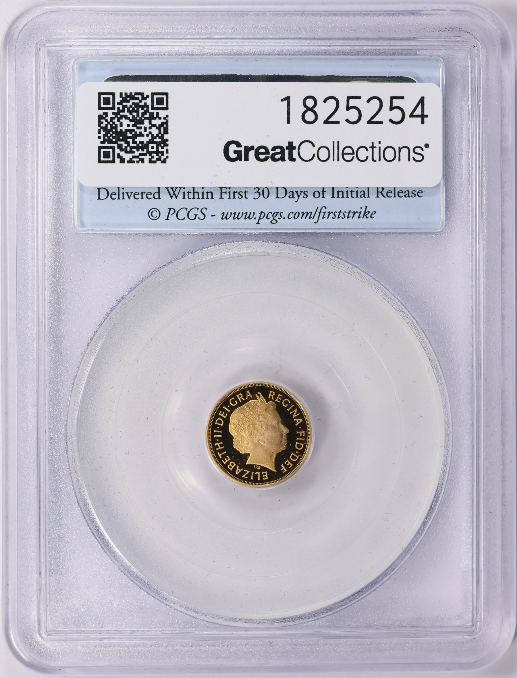 Great Britain 2012 Gold 1/4 Sovereign KM-1205 First Strike PCGS Proof ...