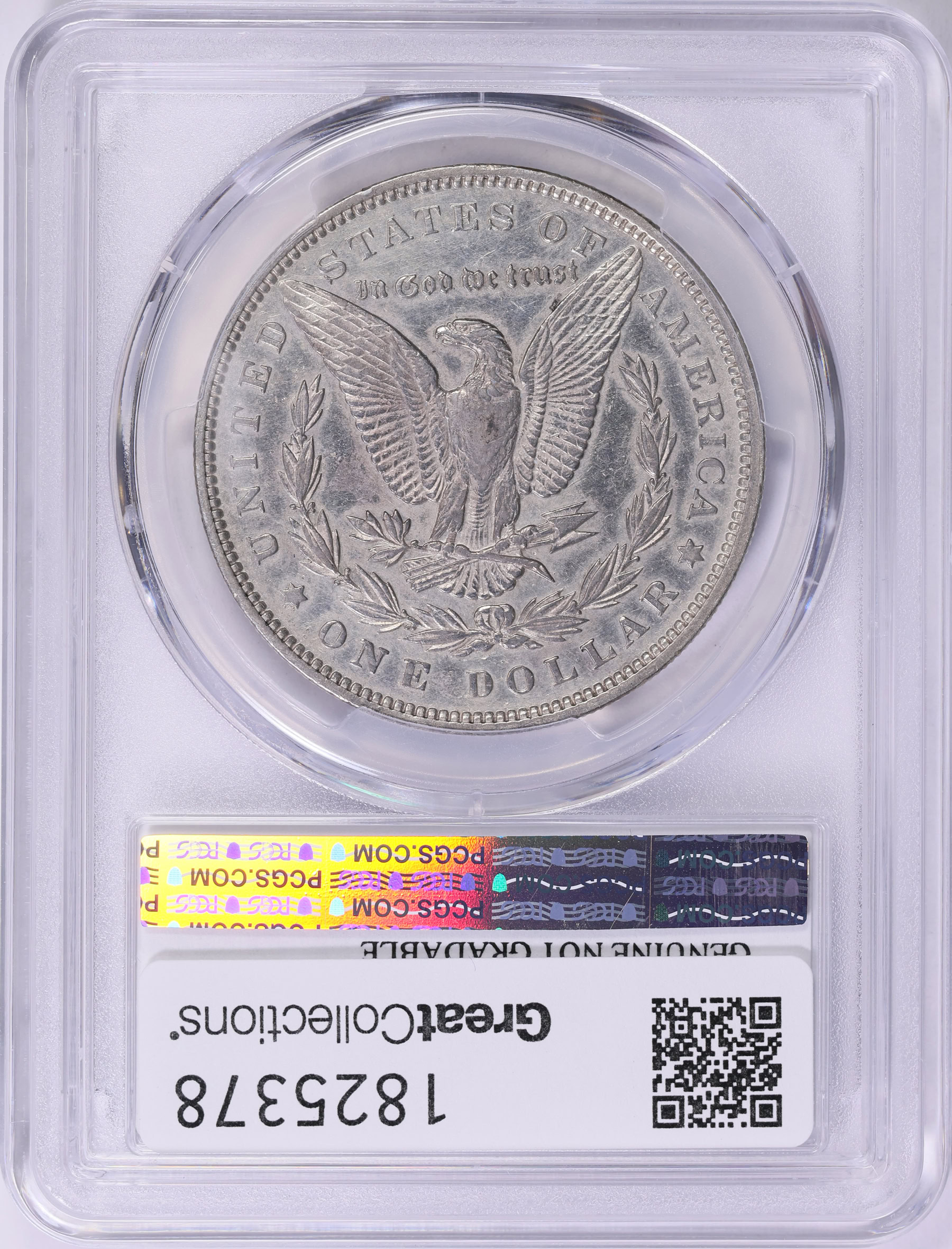 1894 Morgan Silver Dollar PCGS Genuine AU Details (Item 1825378) | GreatCollections Coin Auctions