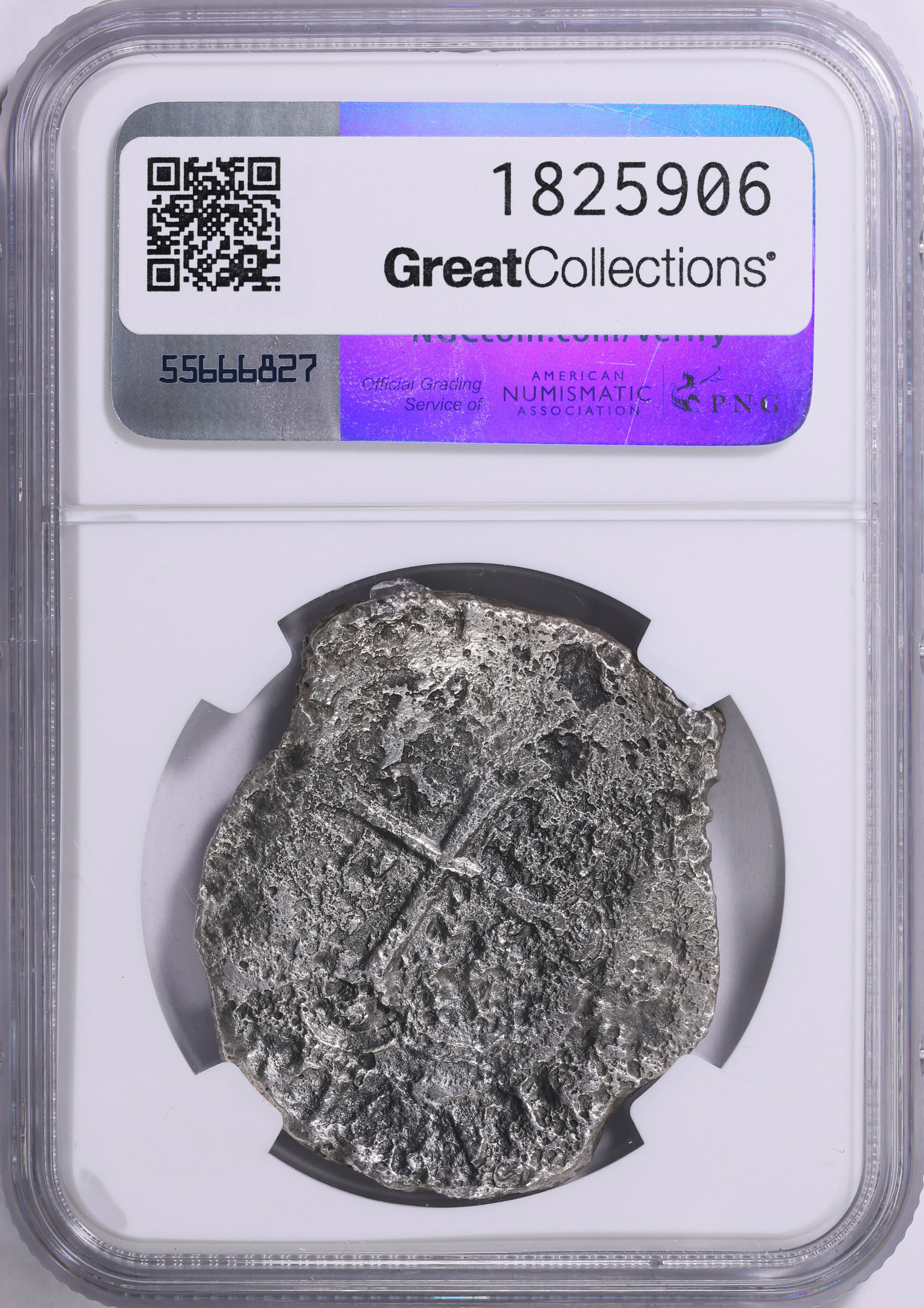 Mexico ND (1621-41)-Mo Silver 8 Reales Calico-Type 319 KM-45 NGC ...