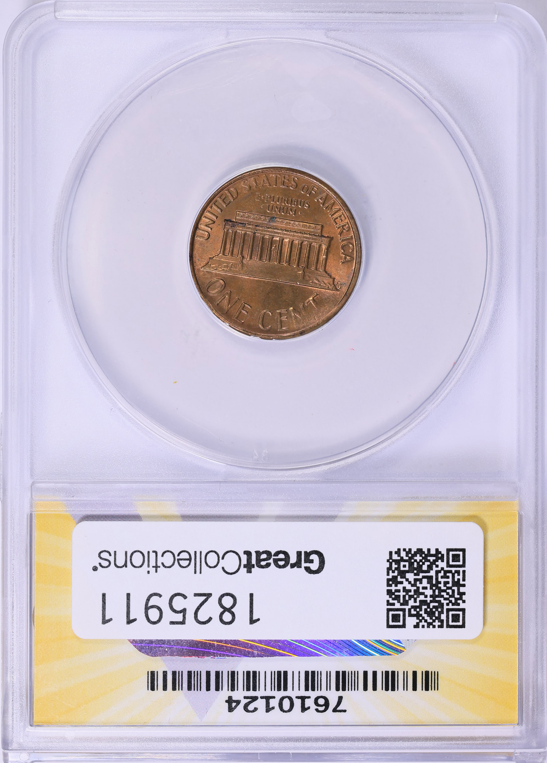 Mint Error 1976 Lincoln Cent Major Die Break ANACS MS-64 RB | ANACS ...