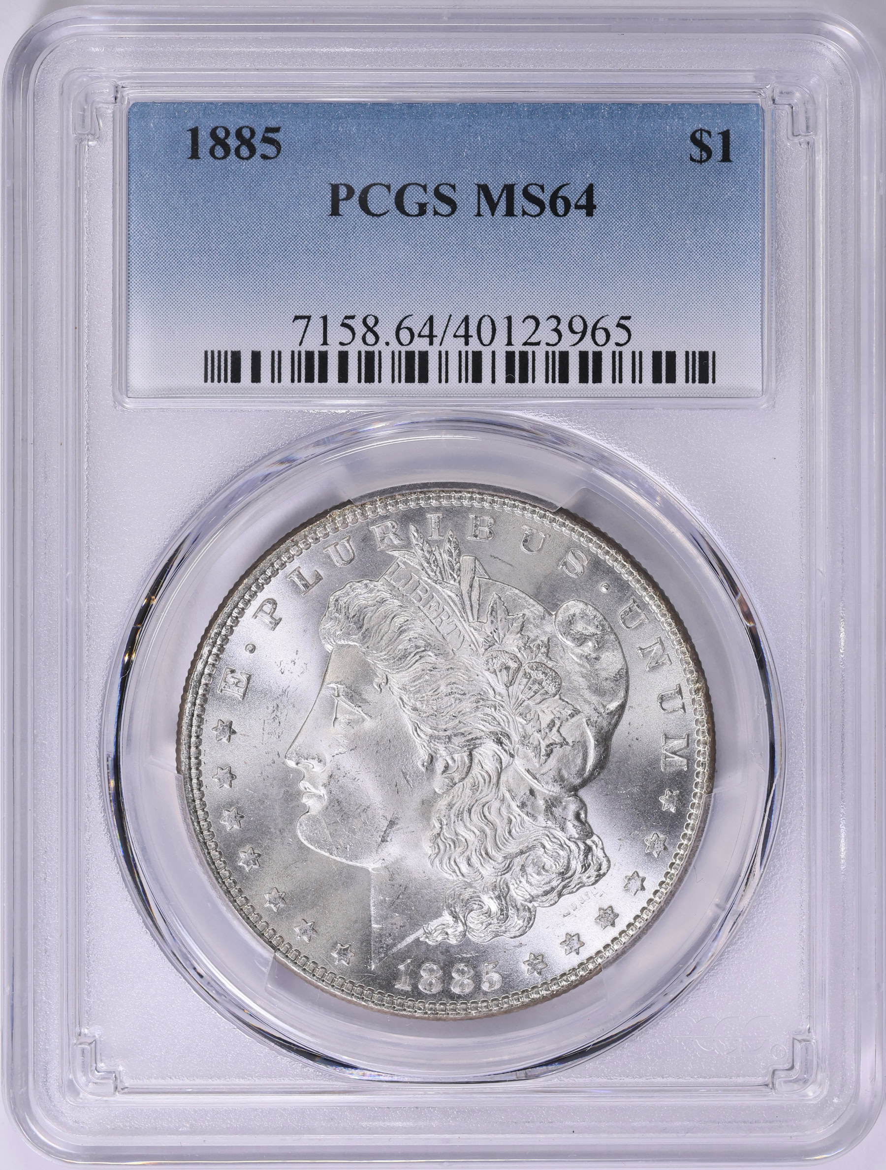 1885 Morgan Silver Dollar PCGS MS-64 (Item 1826227) | GreatCollections Coin Auctions