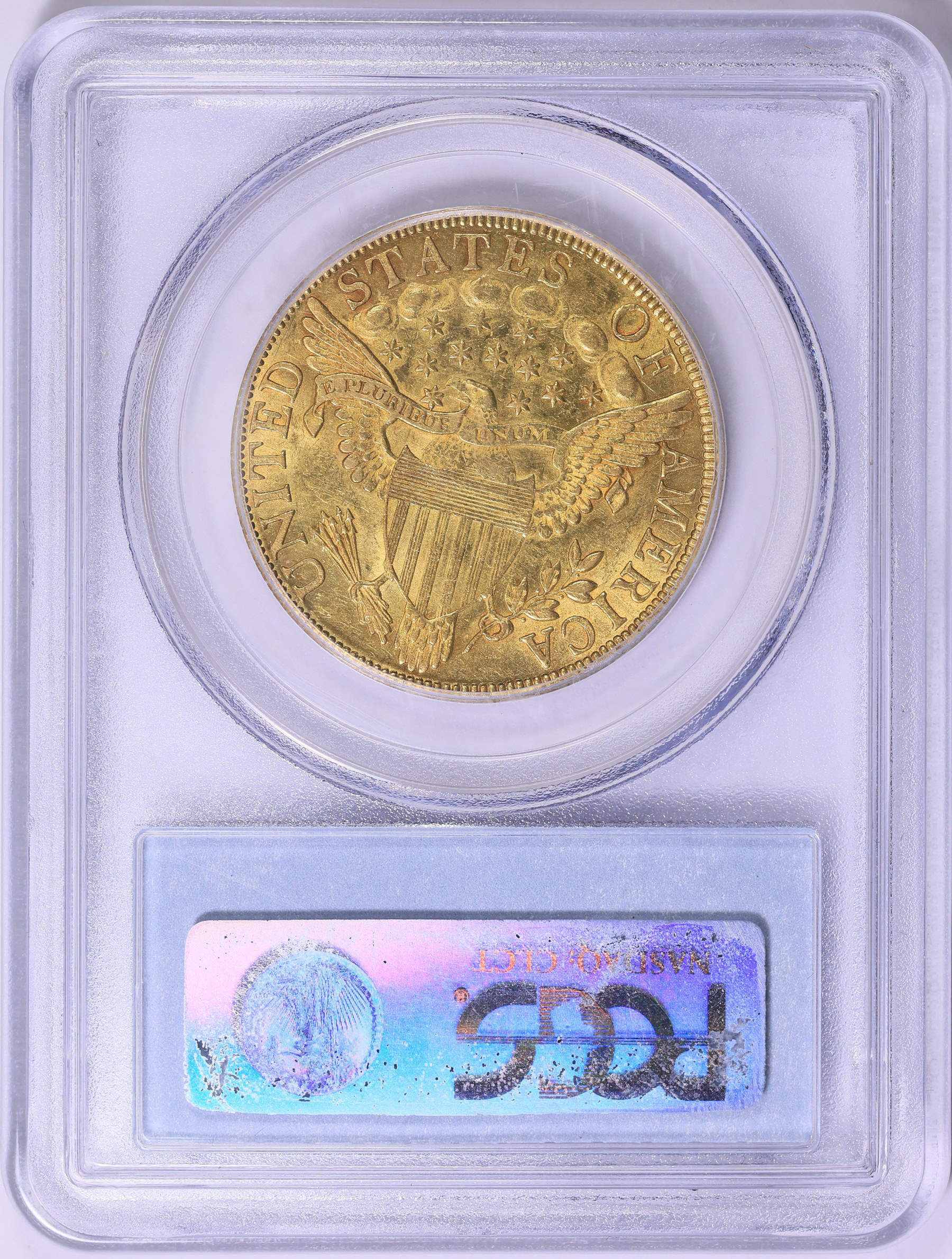 1799 Capped Bust Gold Eagle Small Stars Obverse PCGS AU-53 (Item ...