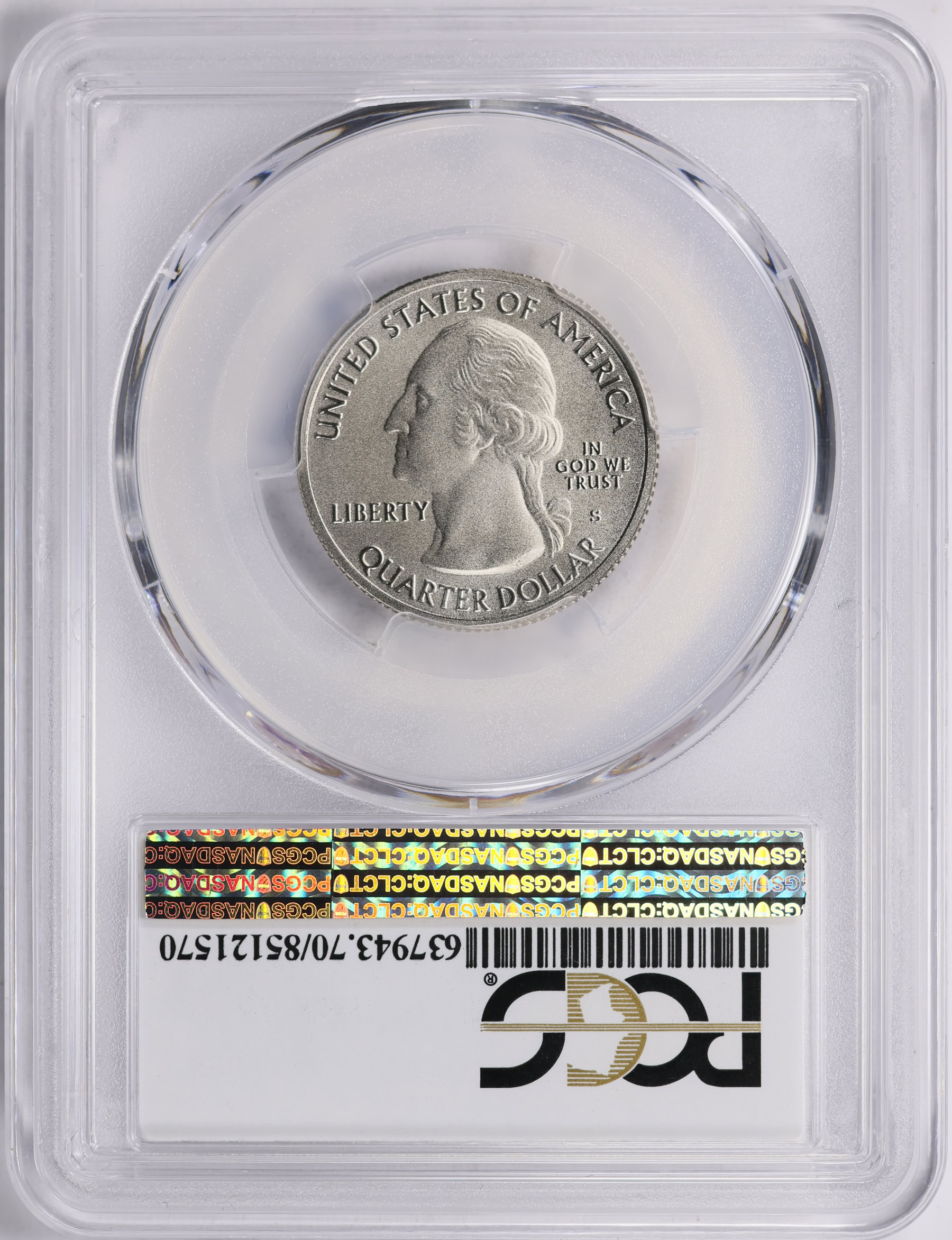 2017-S America the Beautiful Quarter Effigy Mounds NP (From the ...