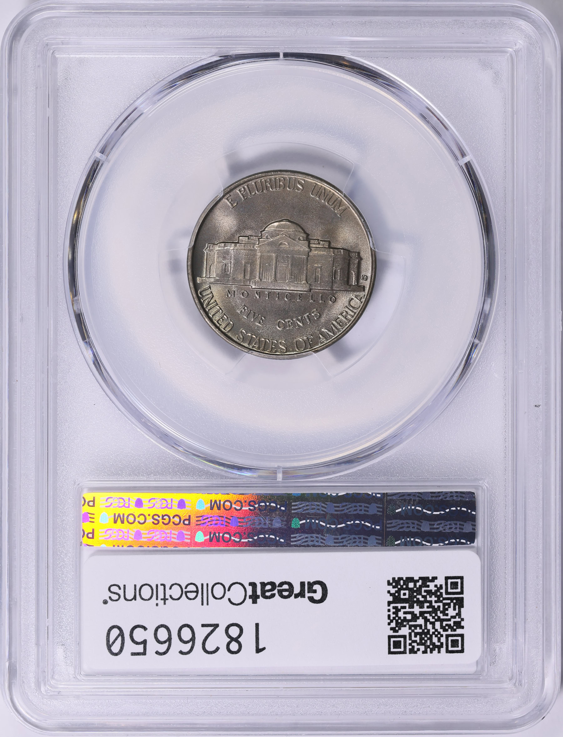 1940-D Jefferson Nickel PCGS MS-66 FS (Item 1826650) | GreatCollections Coin Auctions