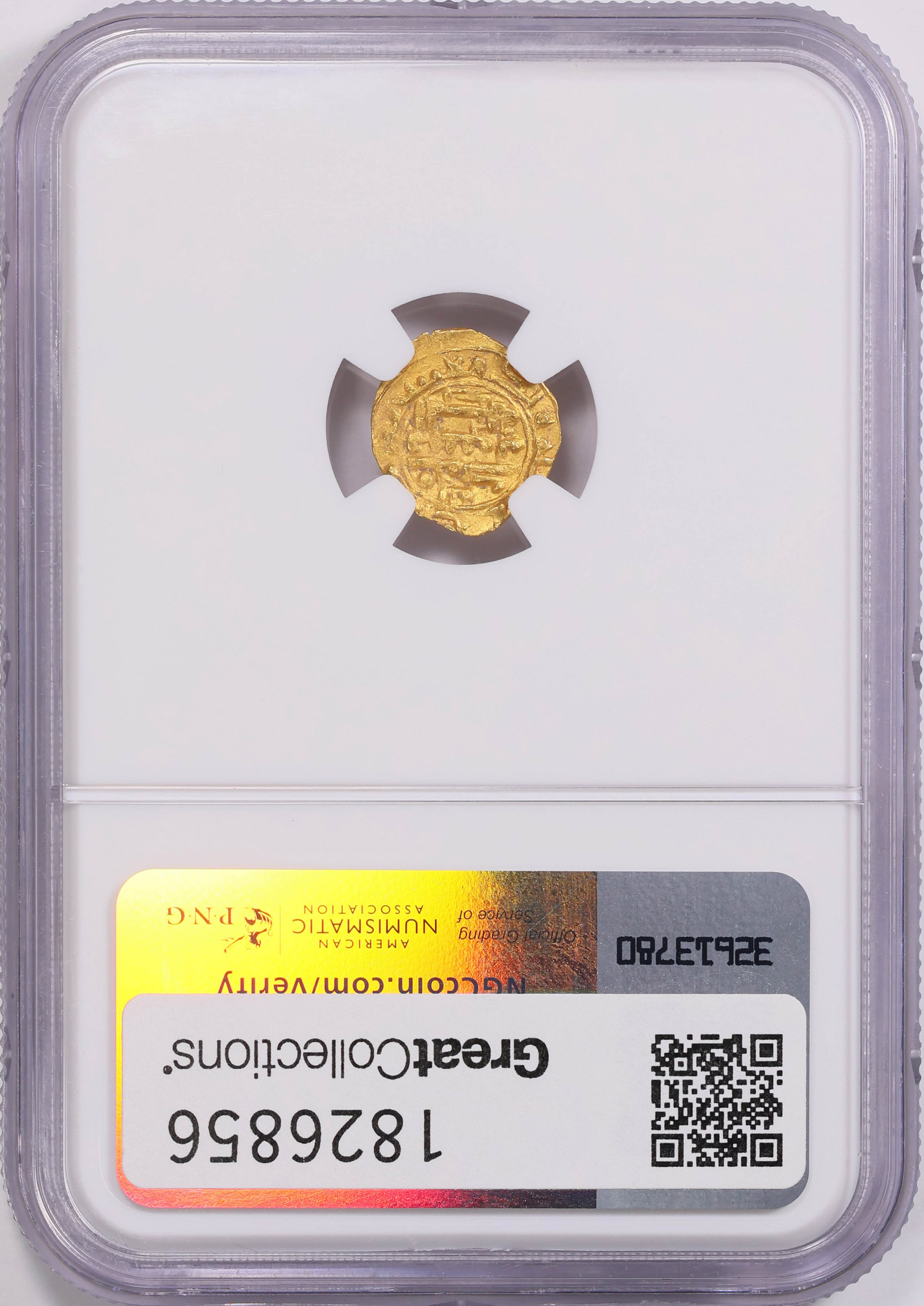 Iran - Saffarids ND (AH360-369) Gold Fractional Dinar of Khalaf B ...