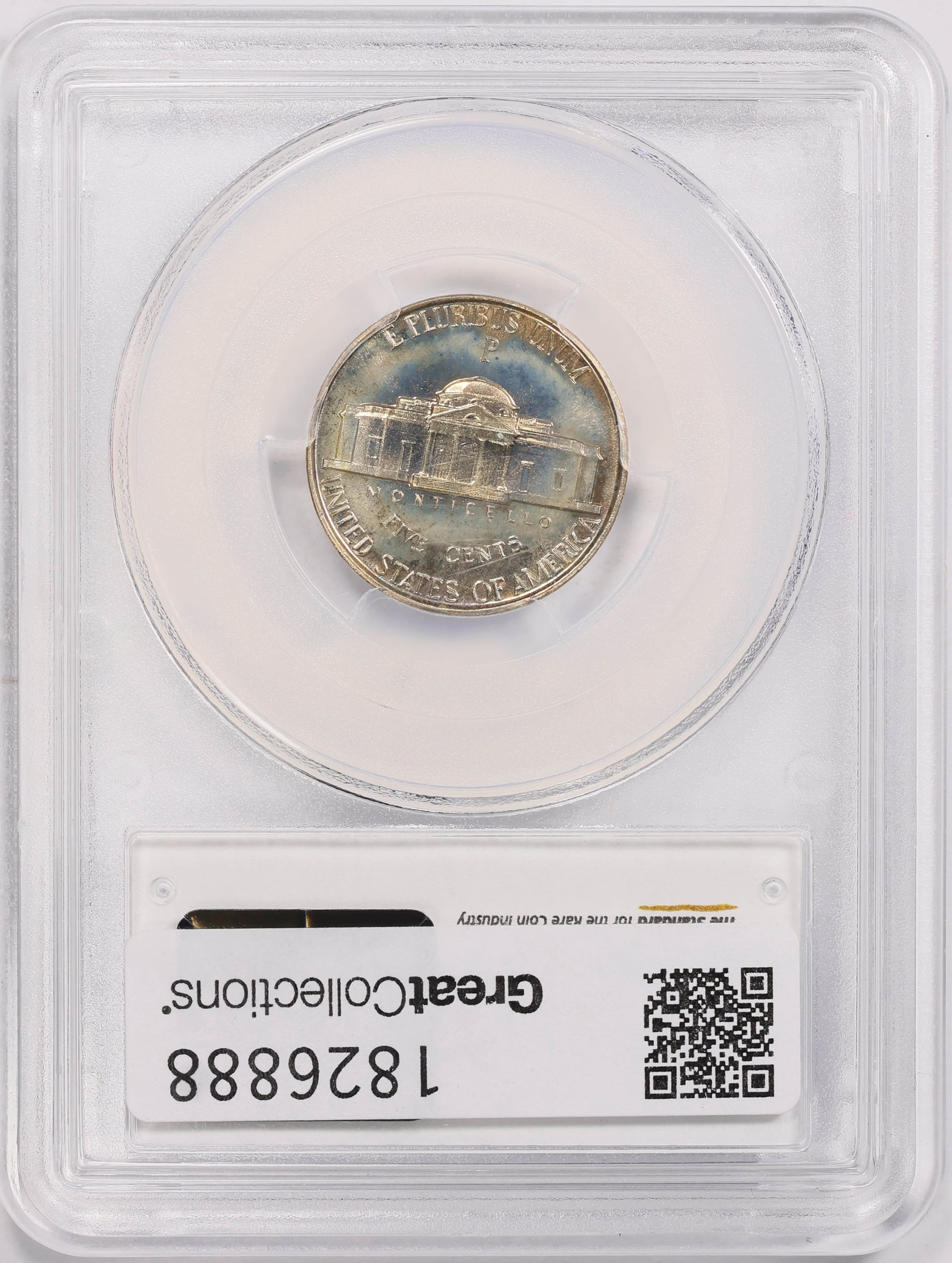 1942-P Jefferson Nickel Type 2 PCGS Proof-67 (CAC Green) (Toned) (Item ...