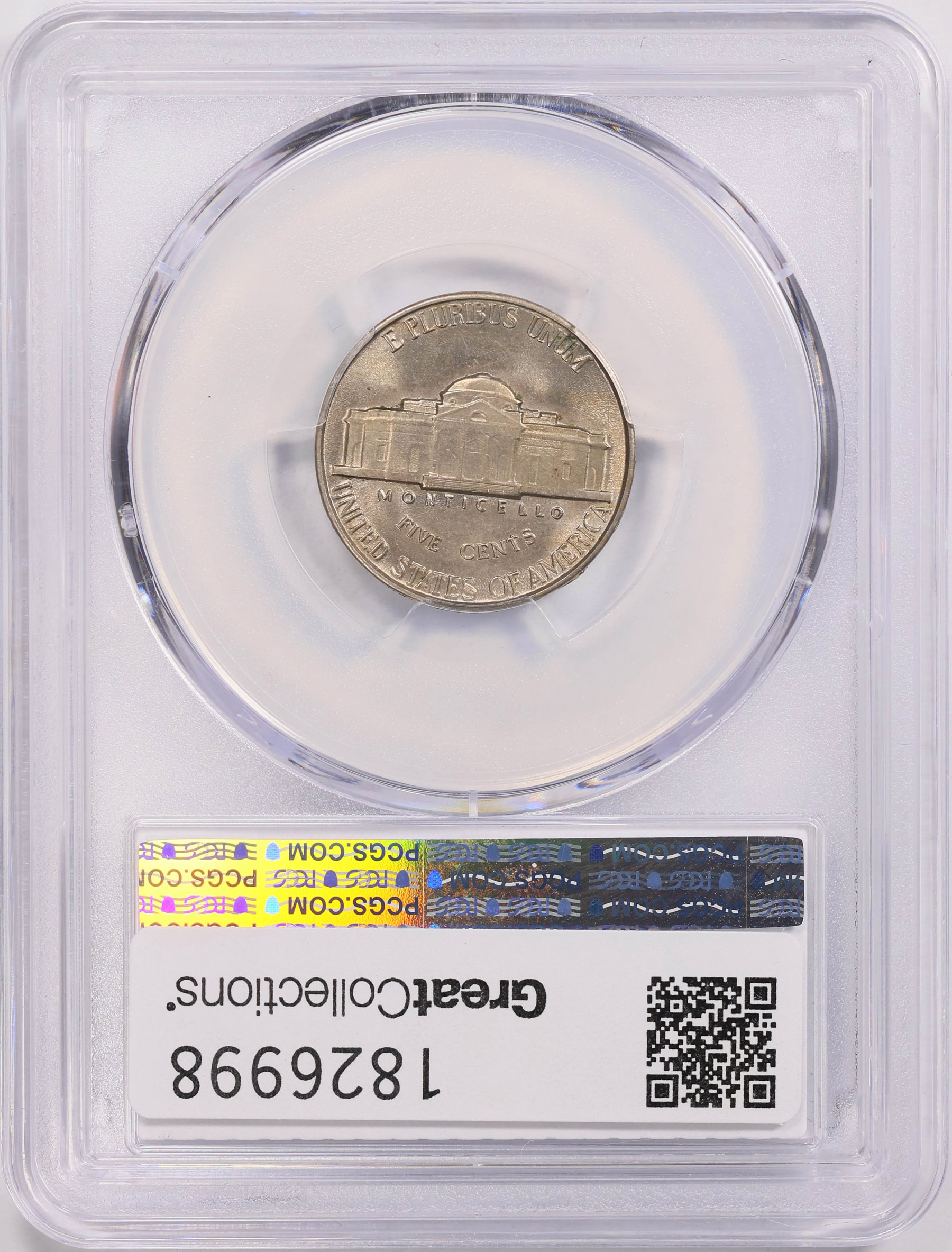 Mint Error 1939 Jefferson Nickel Reverse of 1940 Clamshell Split ...