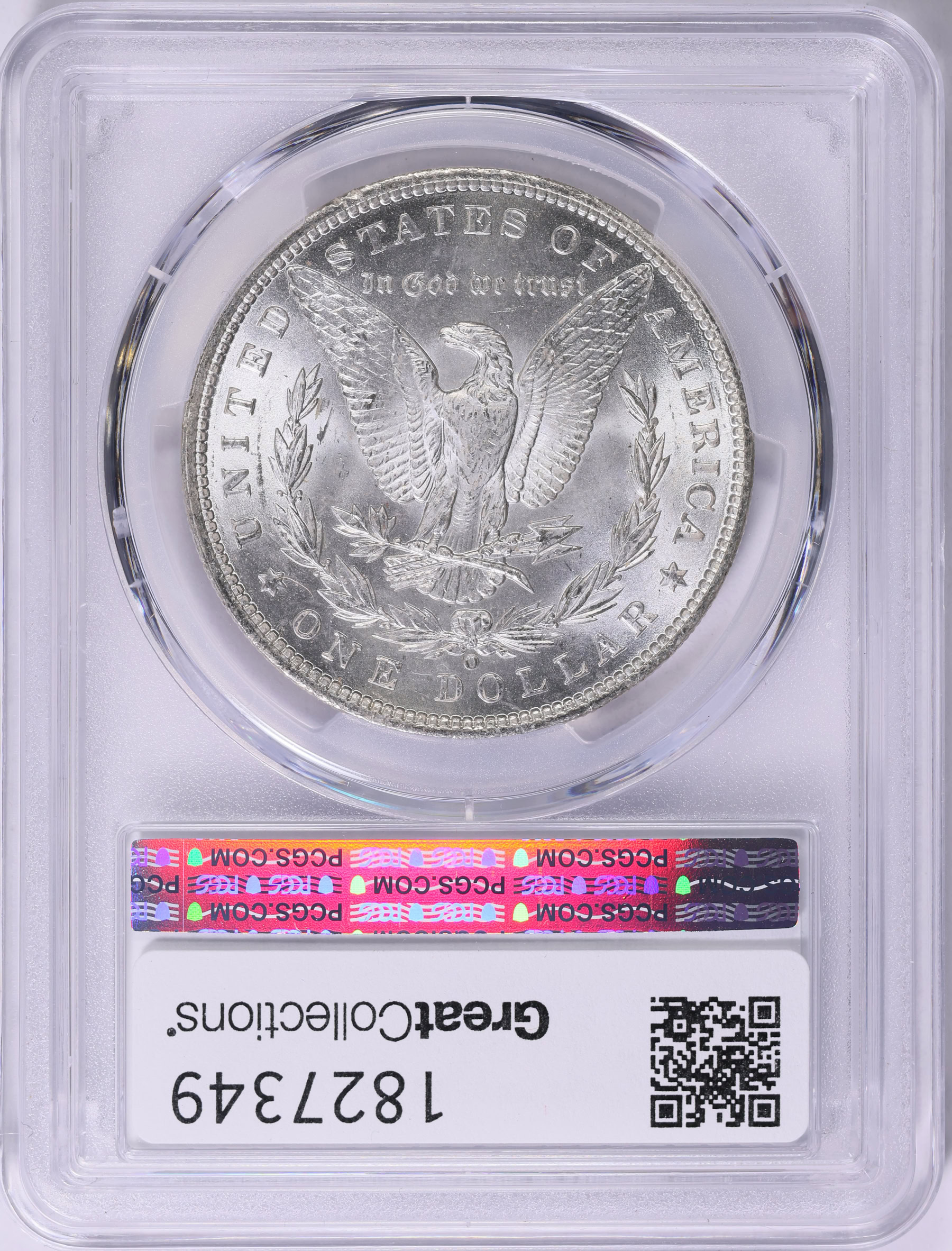 1900-O Morgan Silver Dollar PCGS MS-66 (Item 1827349) | GreatCollections Coin Auctions