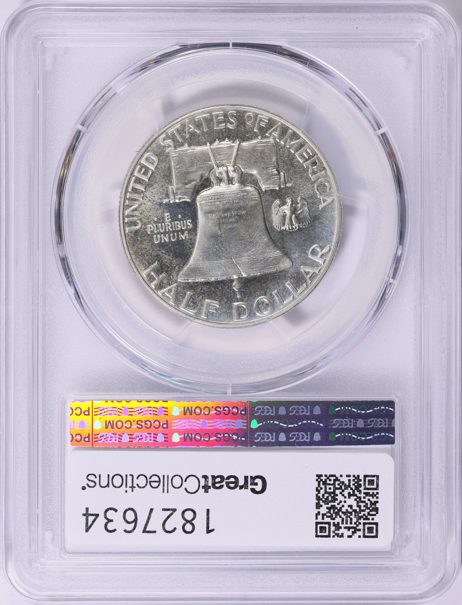1955 Franklin Half Dollar PCGS Proof-67 (CAC Green) (Item 1827634 ...