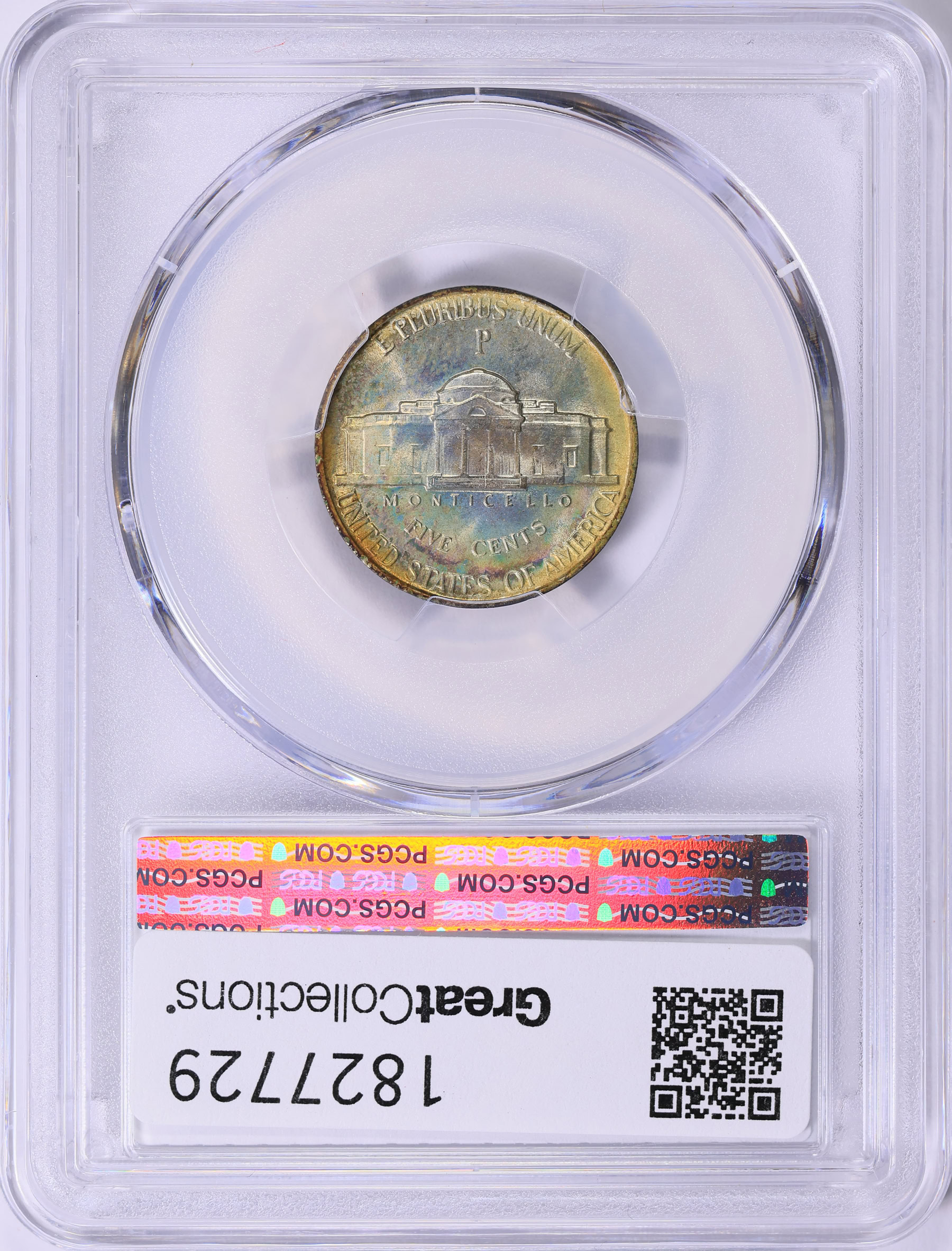 1942-P Jefferson Nickel Type 2 PCGS MS-67 (Toned) (Item 1827729 ...