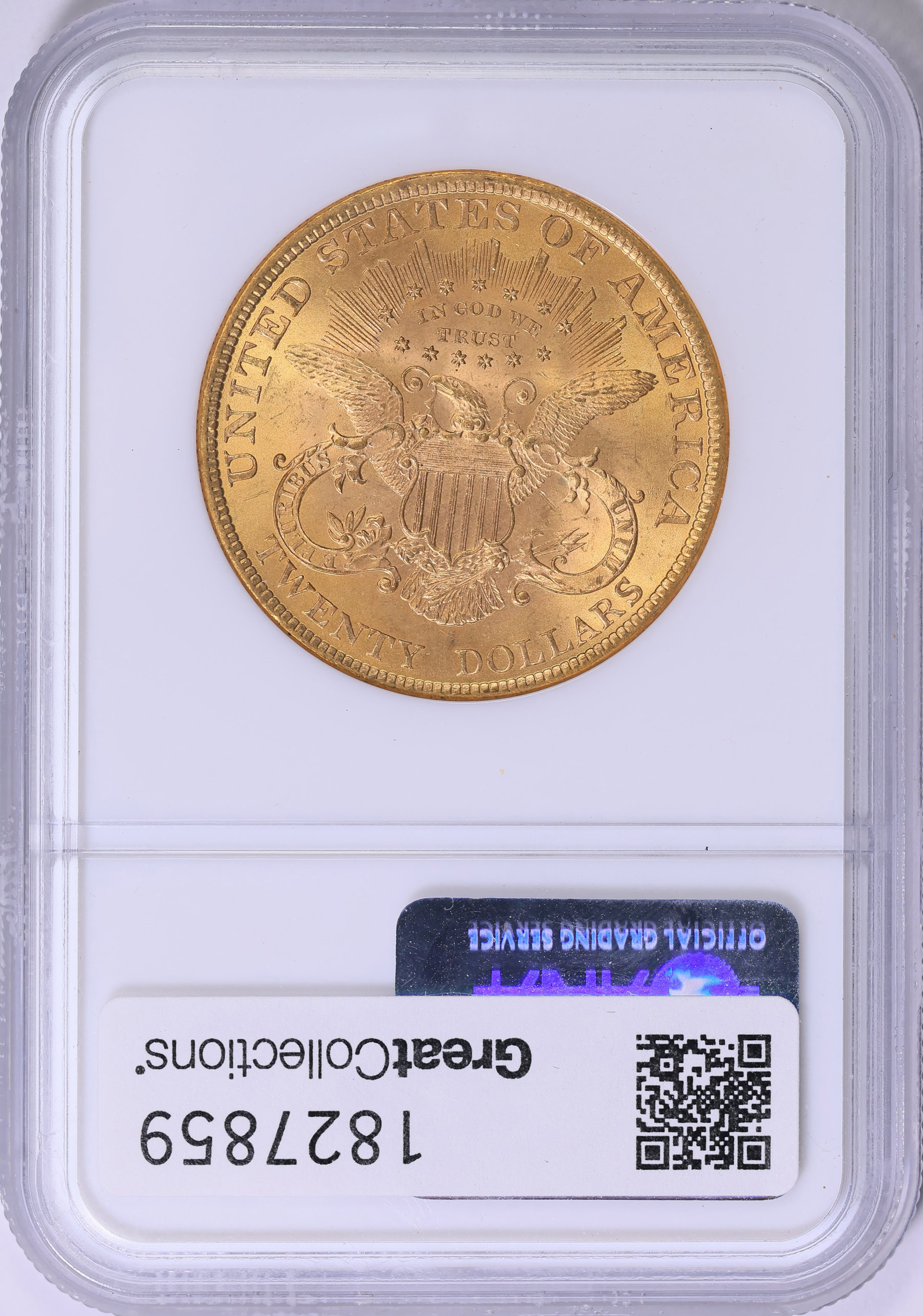 1900 Liberty Gold Double Eagle NGC MS-64 (Item 1827859) | GreatCollections Coin Auctions