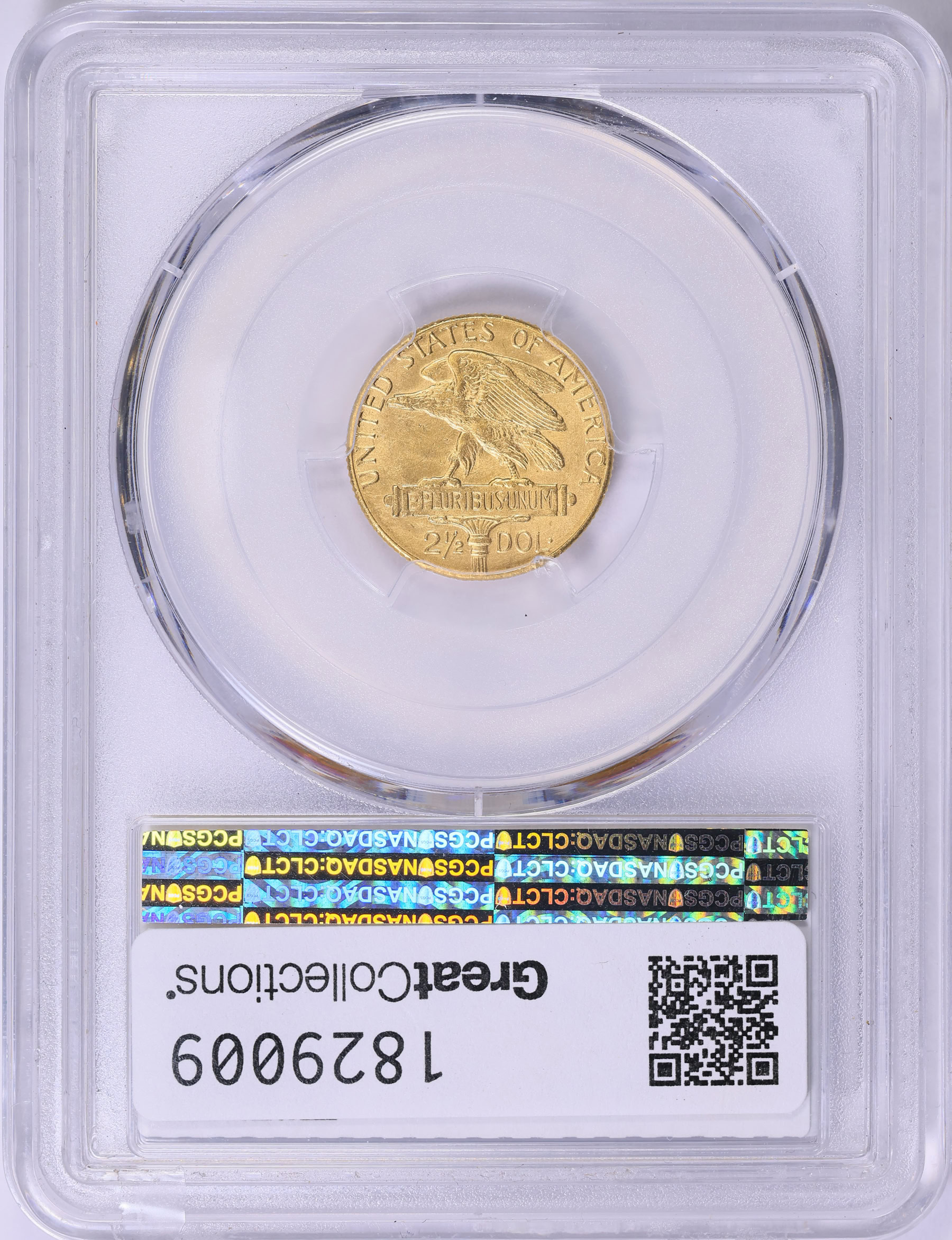 1915-S Panama-Pacific Exposition Quarter Eagle PCGS MS-64 (Item 1829009) | GreatCollections Coin ...