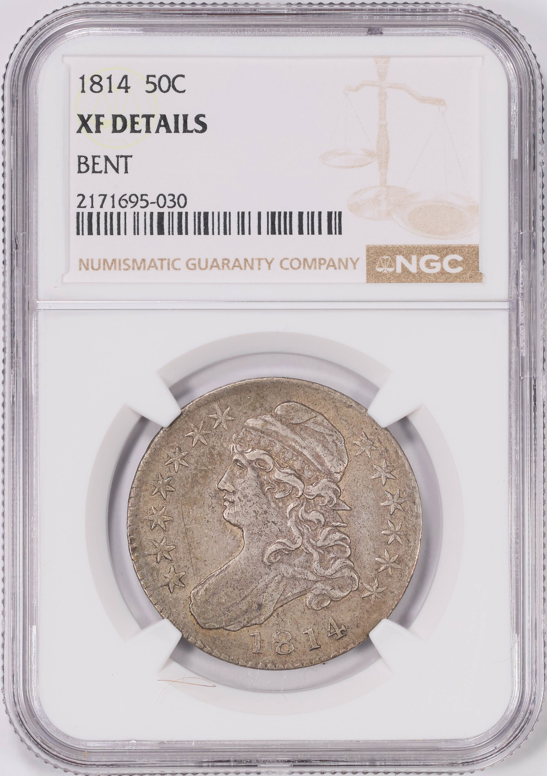 1814 Capped Bust Half Dollar NGC XF Details (Item 1829099 ...