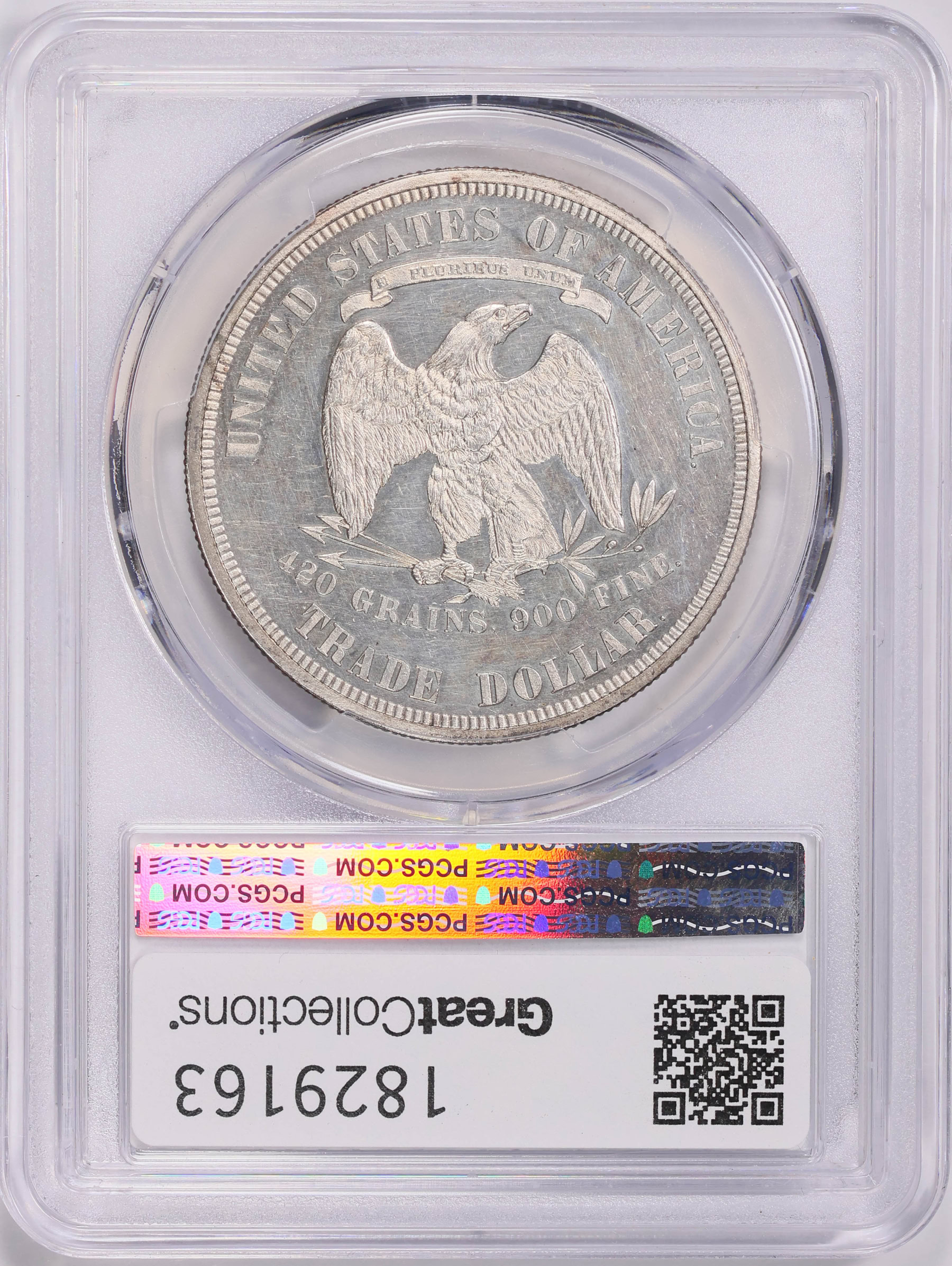1878 Trade Silver Dollar PCGS Proof-61 (Item 1829163) | GreatCollections Coin Auctions