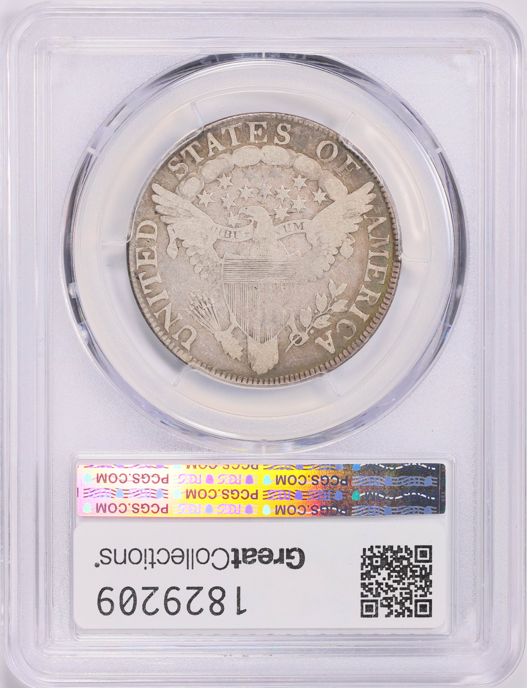 1805/4 Draped Bust Half Dollar PCGS F-15 (Item 1829209) | GreatCollections Coin Auctions