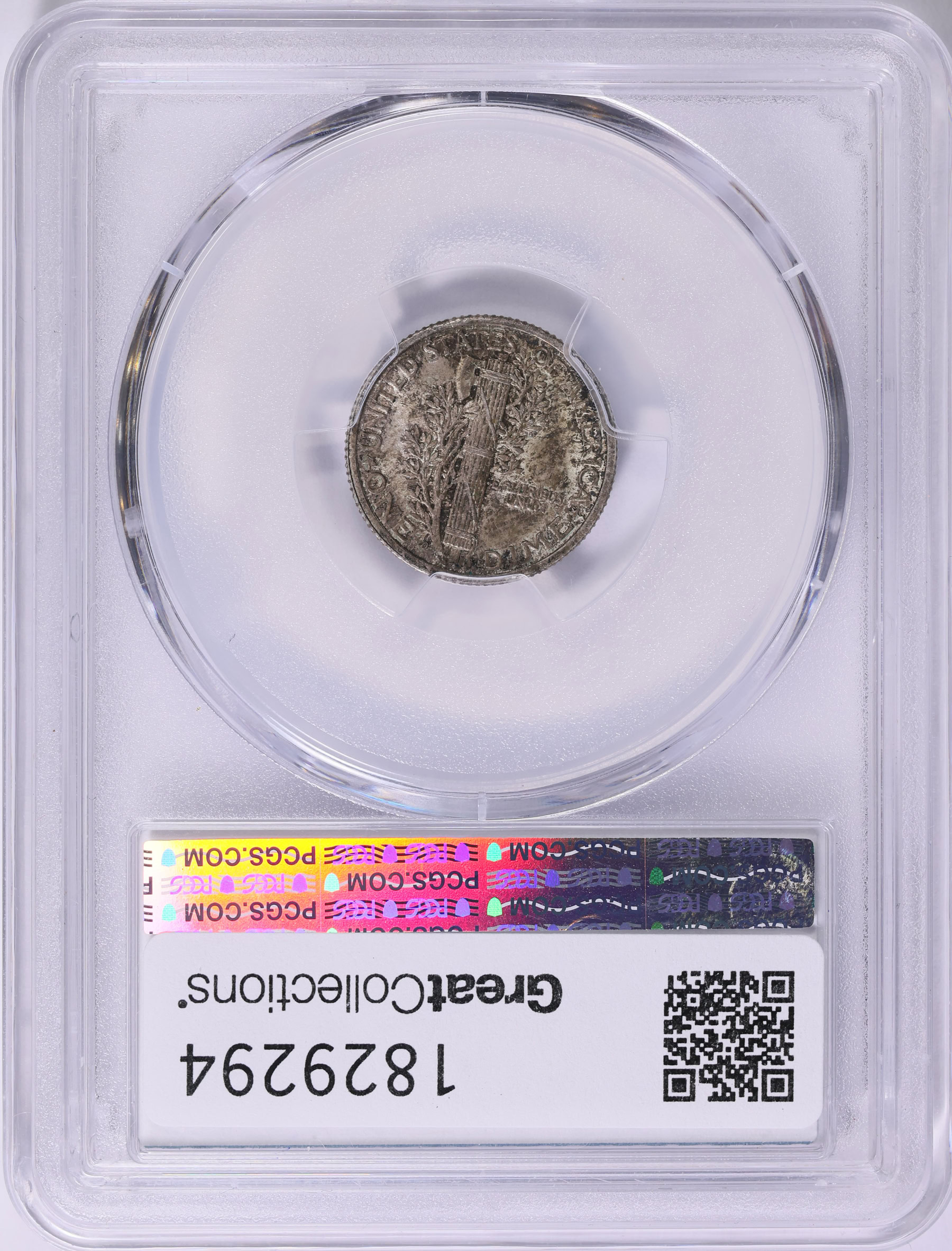 1916-D Mercury Dime PCGS MS-64 (Item 1829294) | GreatCollections Coin Auctions