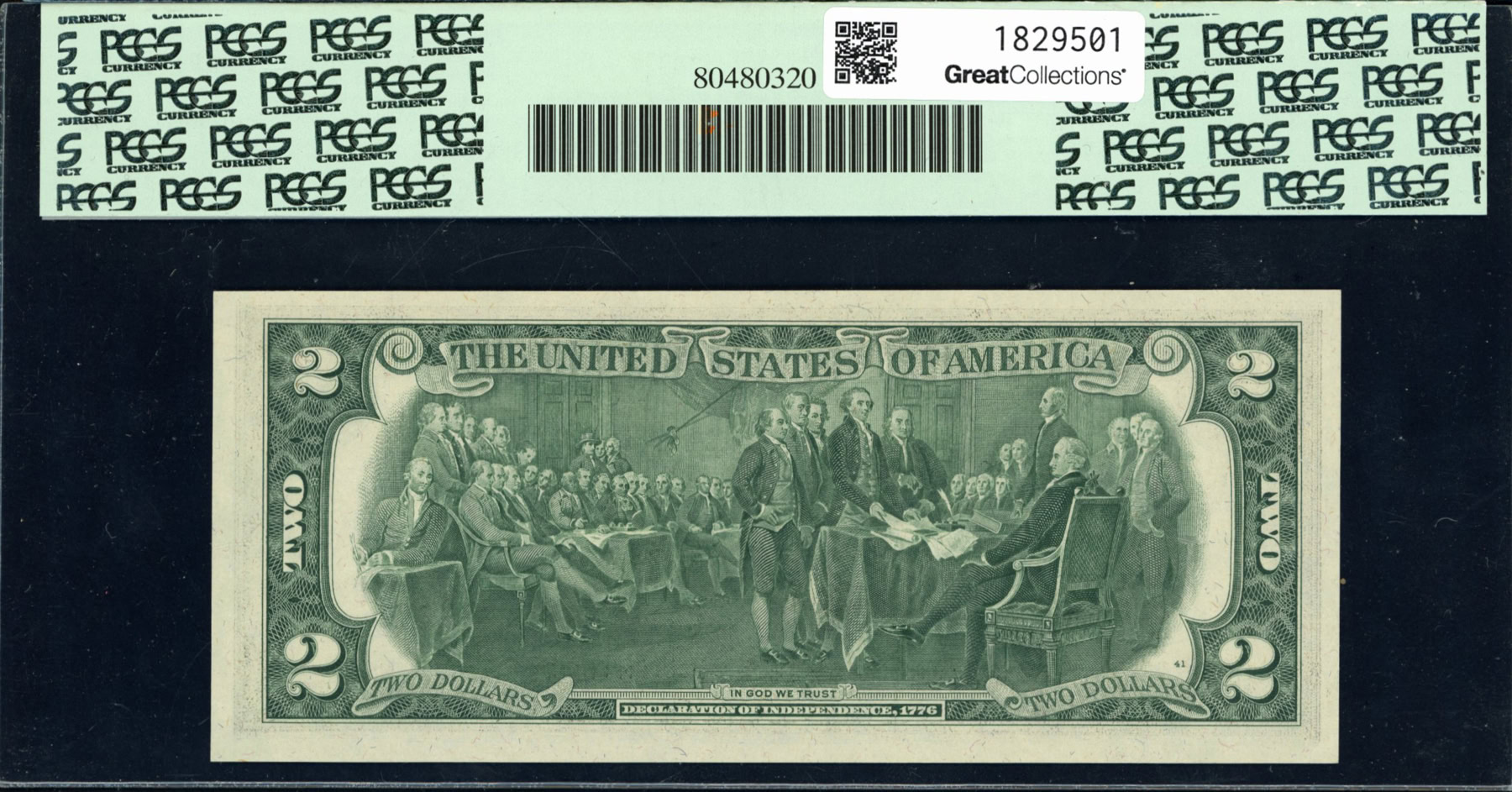 Fr. 1935-H (HA Block) 1976 $2 St. Louis Federal Reserve Error Note ...