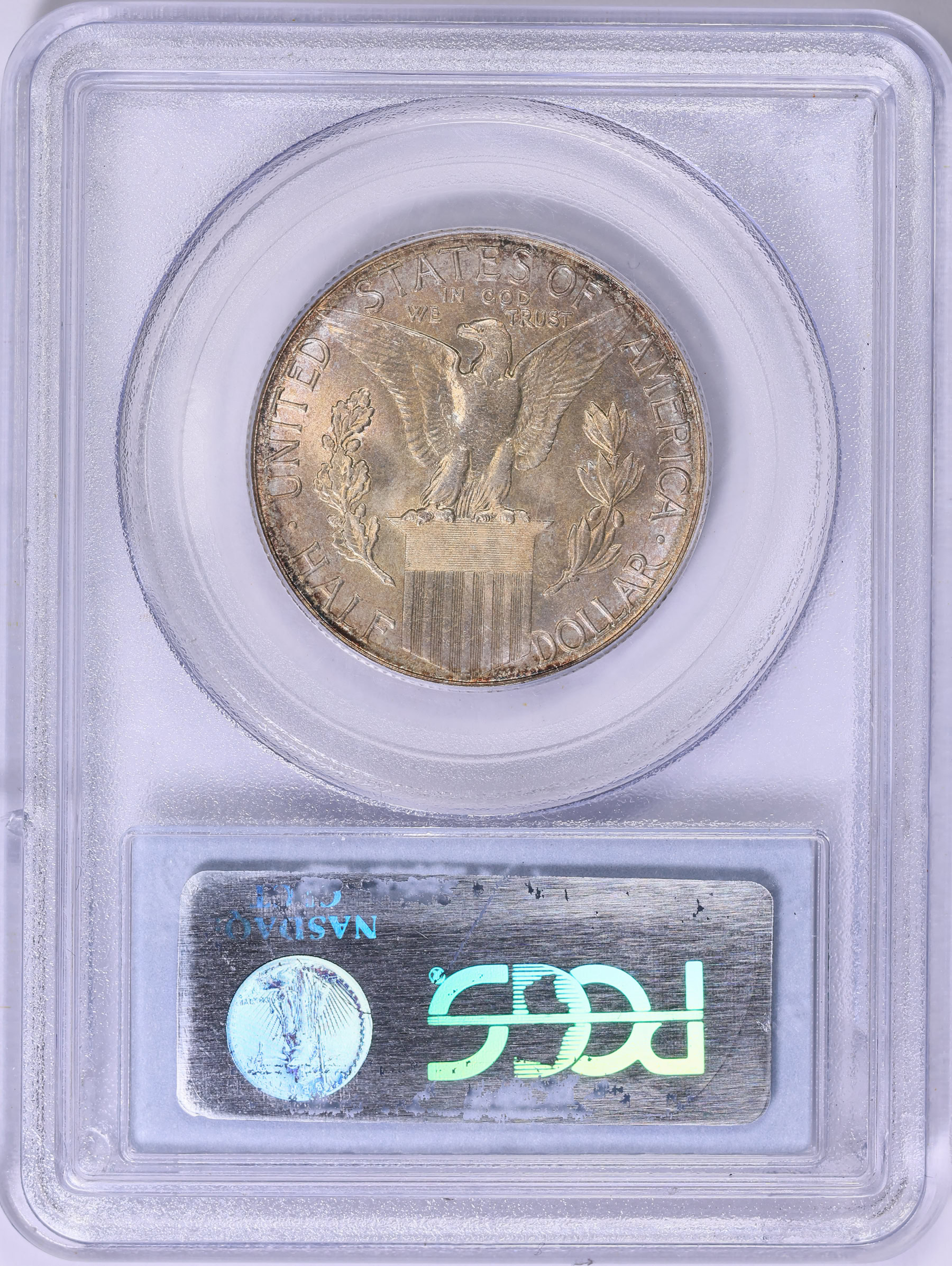 1915-S Panama-Pacific Exposition Half Dollar PCGS MS-66 (CAC Green) (Toned) (Item 1829962 ...