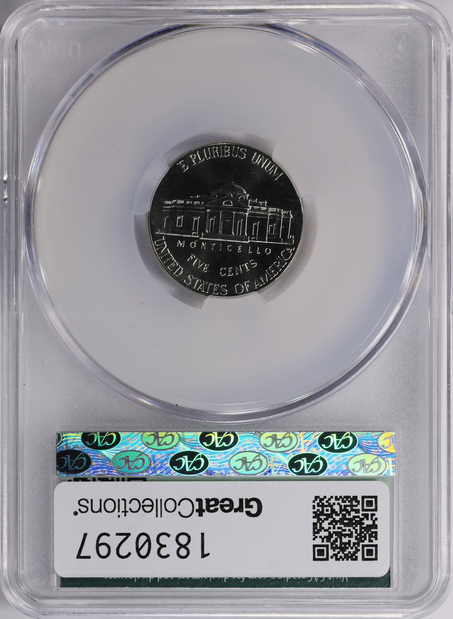 2024-P Jefferson Nickel CACG MS-67 6FS | CACG Cert #144361694 ...