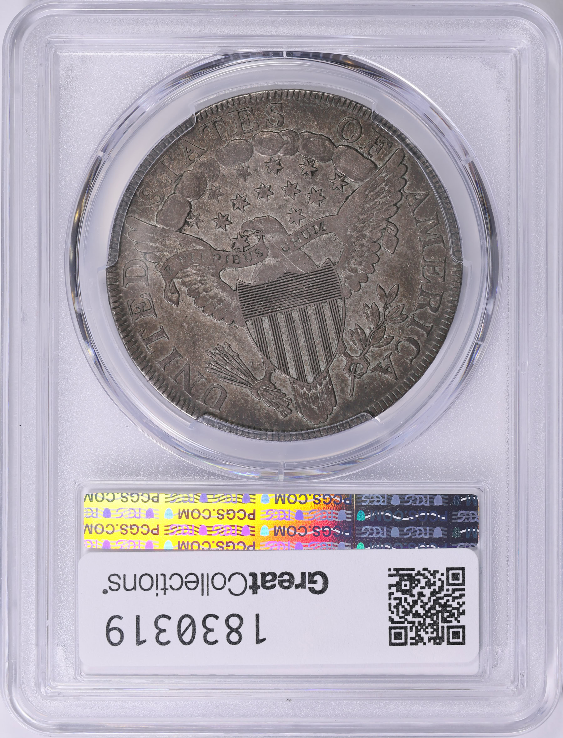 1799 Draped Bust Silver Dollar PCGS VF-20 (Item 1830319) | GreatCollections Coin Auctions