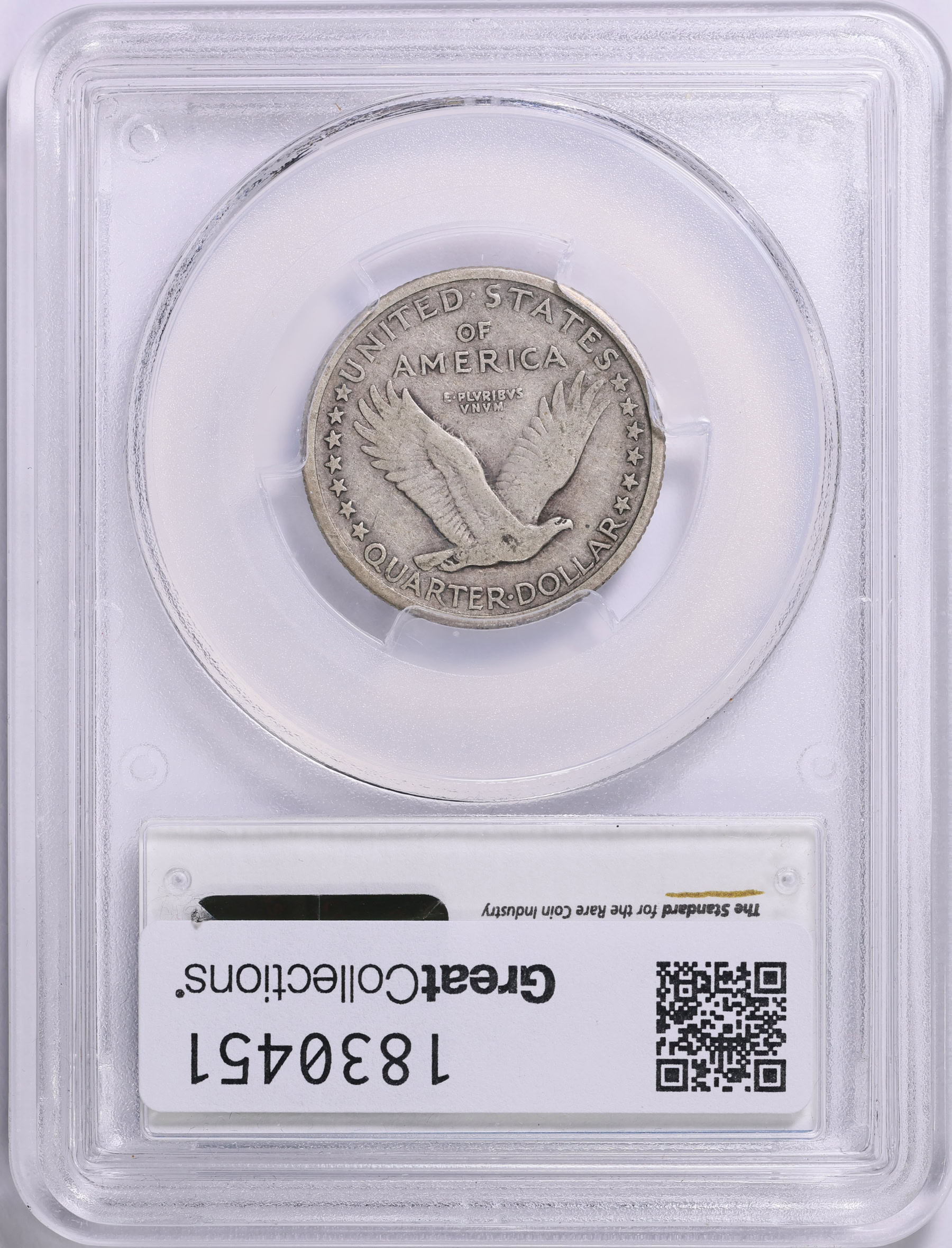 1916 Standing Liberty Quarter PCGS F-12 (CAC Green) (Item 1830451 ...