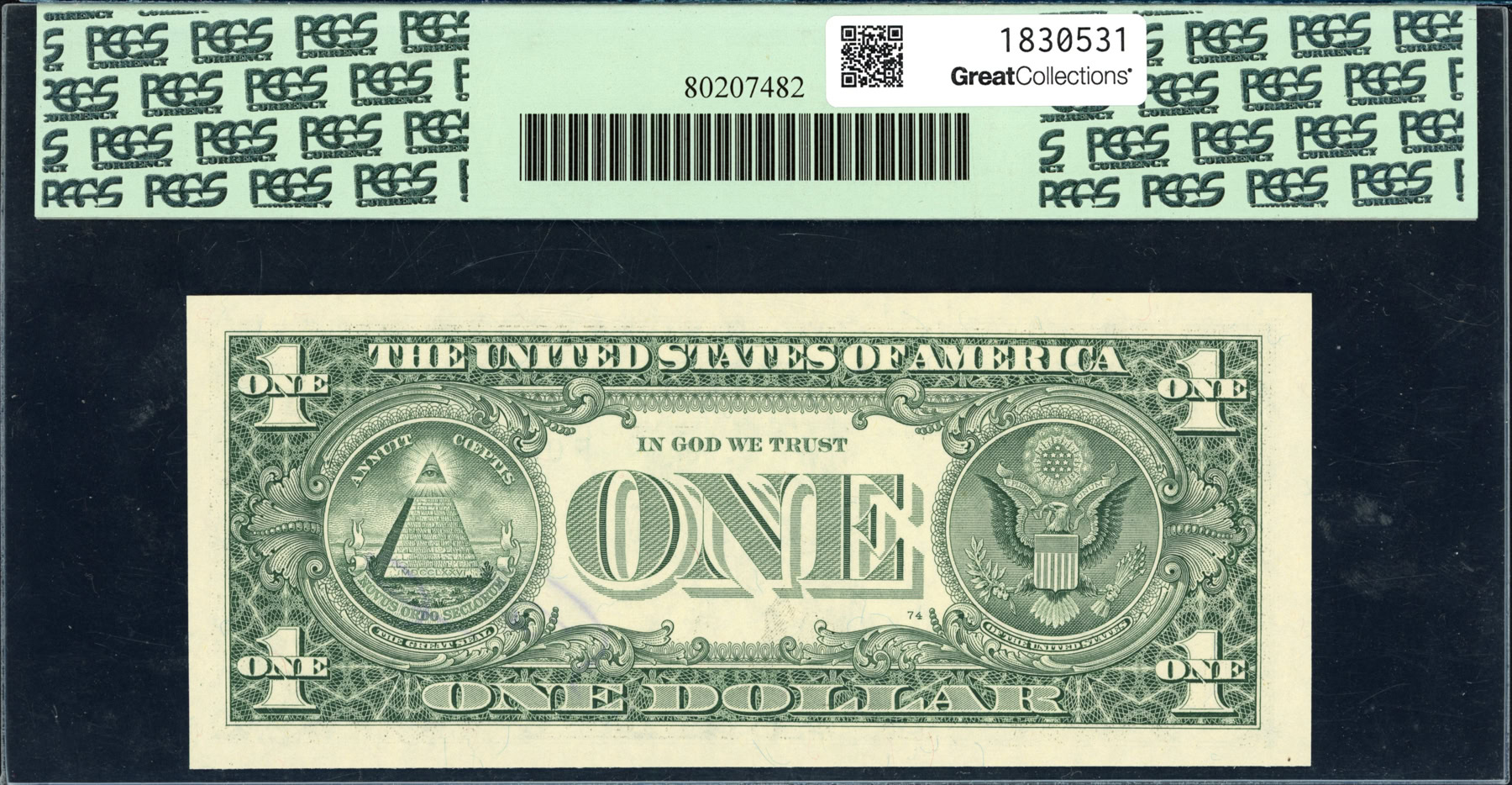 Fr. 1933-F (FI Block) 2006 $1 Atlanta Federal Reserve Note *John Markis ...