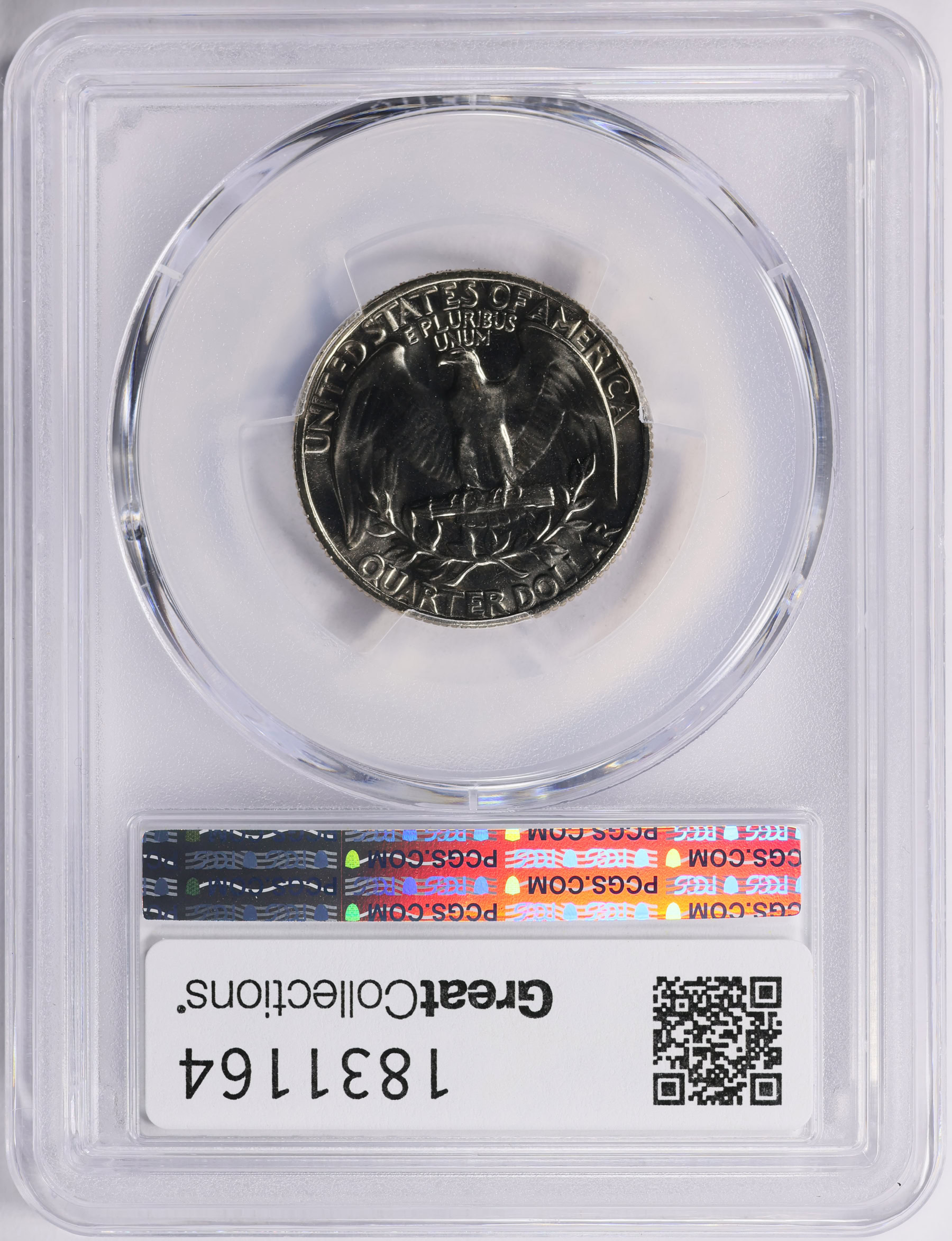 1966 Washington Quarter SMS PCGS SP-66 (Item 1831164 ...