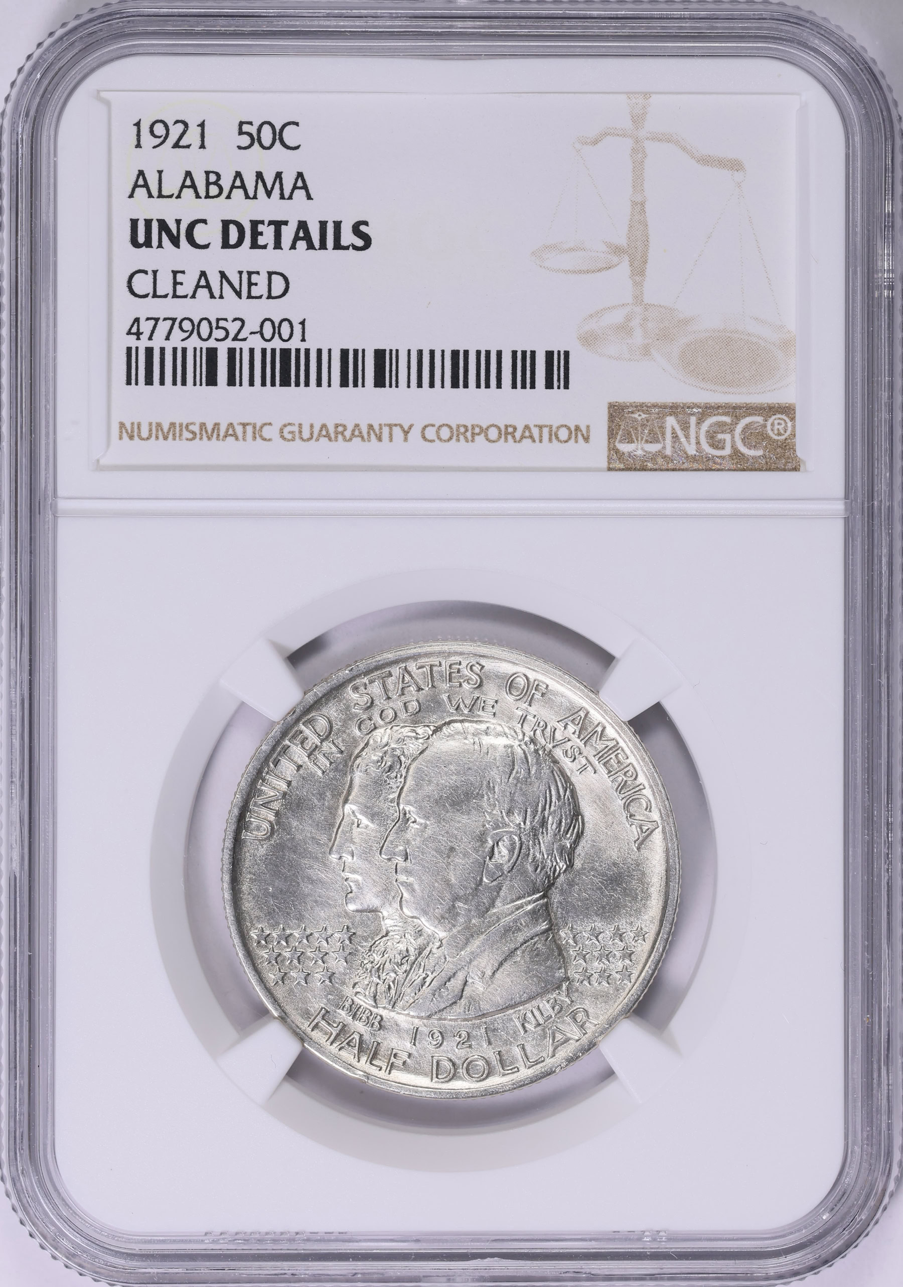 1921 Alabama Centennial Half Dollar NGC Unc Details (Item 1831517 ...