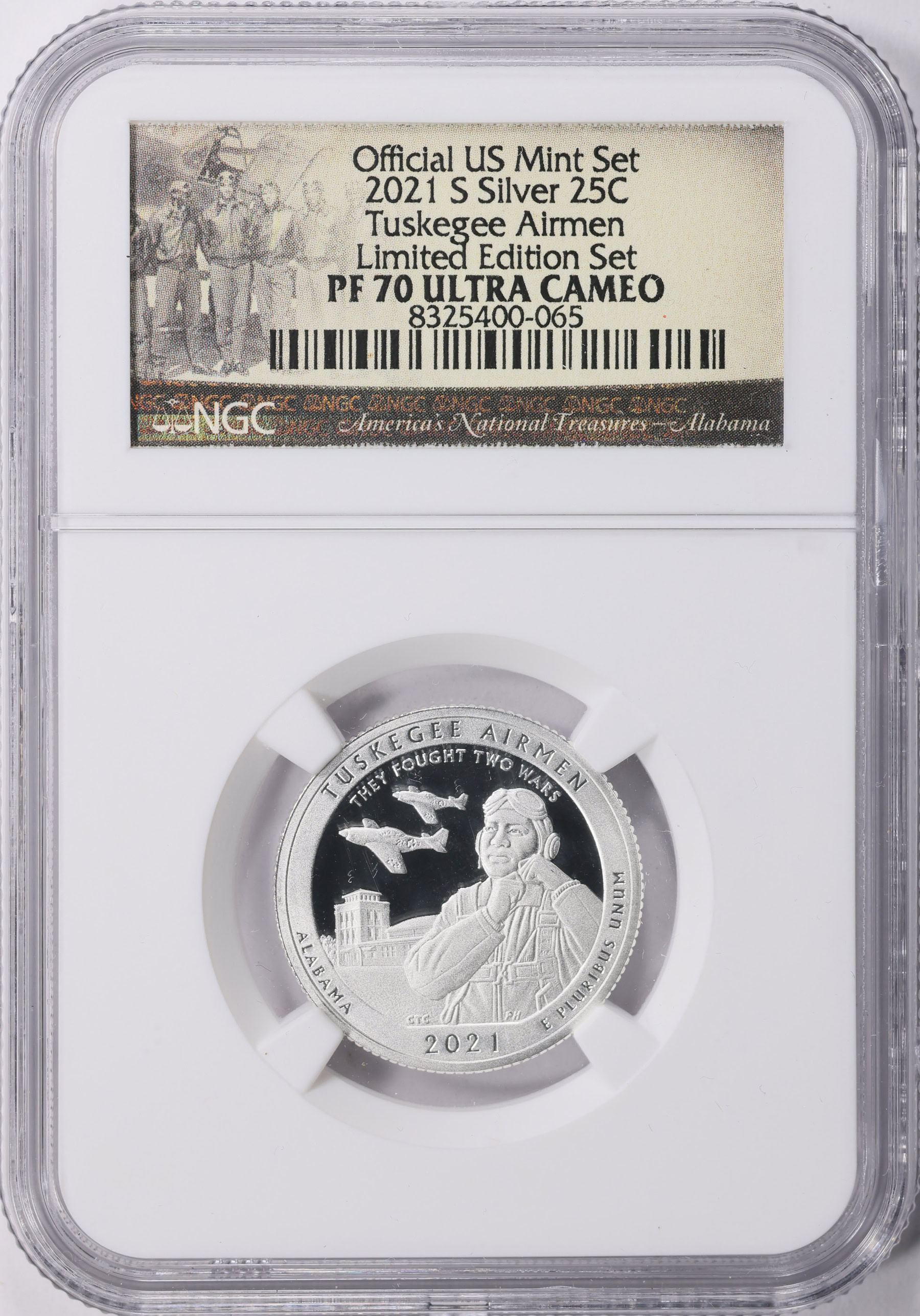 2021-S America the Beautiful Quarter Tuskegee Airmen National Park ...