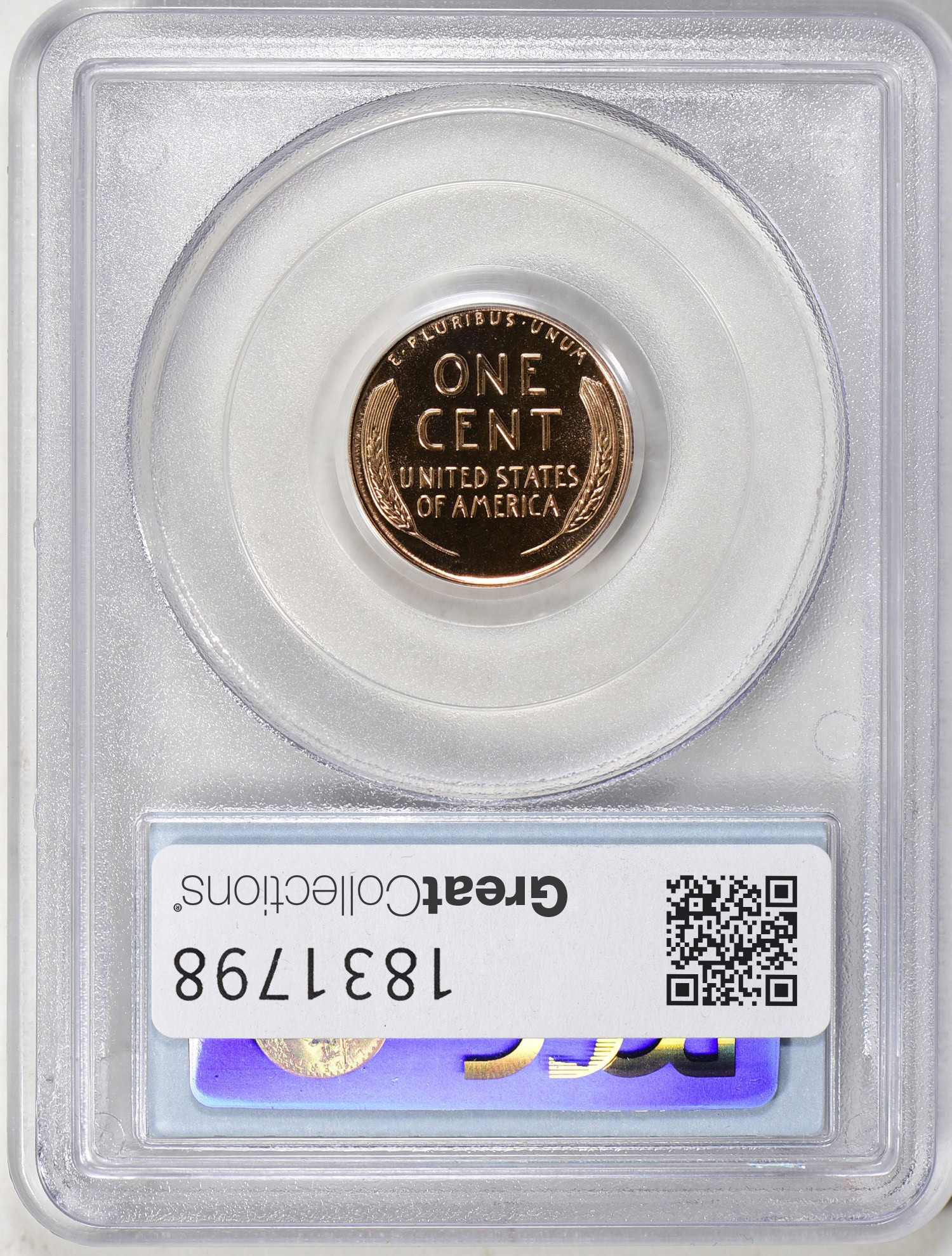 1953 Lincoln Cent PCGS Proof-67 RD (Item 1831798) | GreatCollections ...