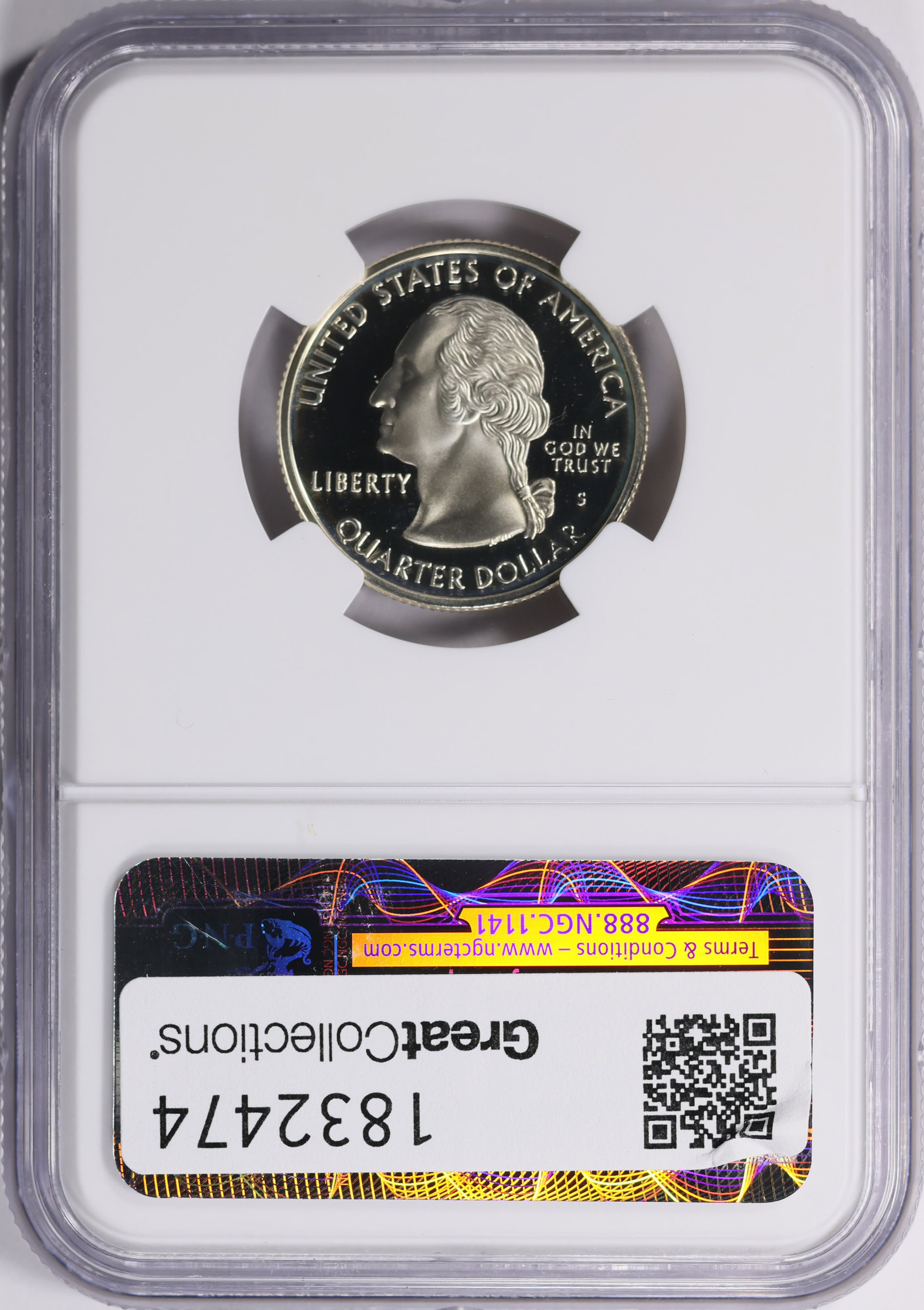 1999-S State Quarter Georgia Silver NGC Proof-70 UC (Item 1832474 ...