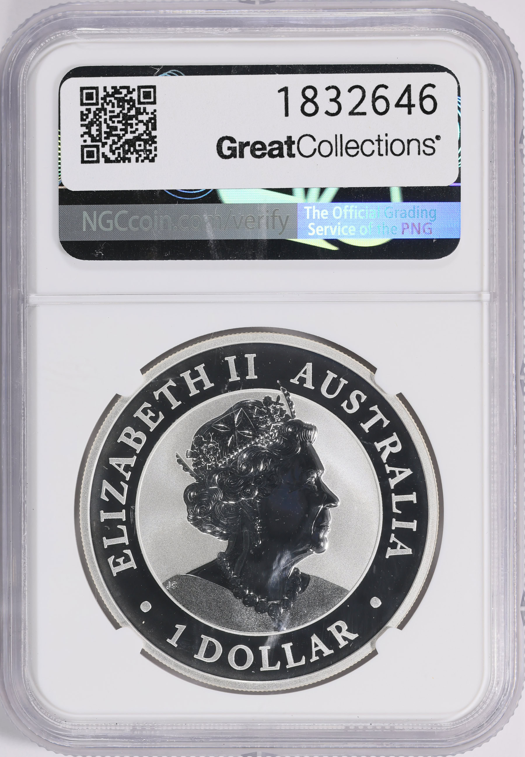 Australia 2019-P Colorized Silver Dollar Kookaburra Berlin World Money ...