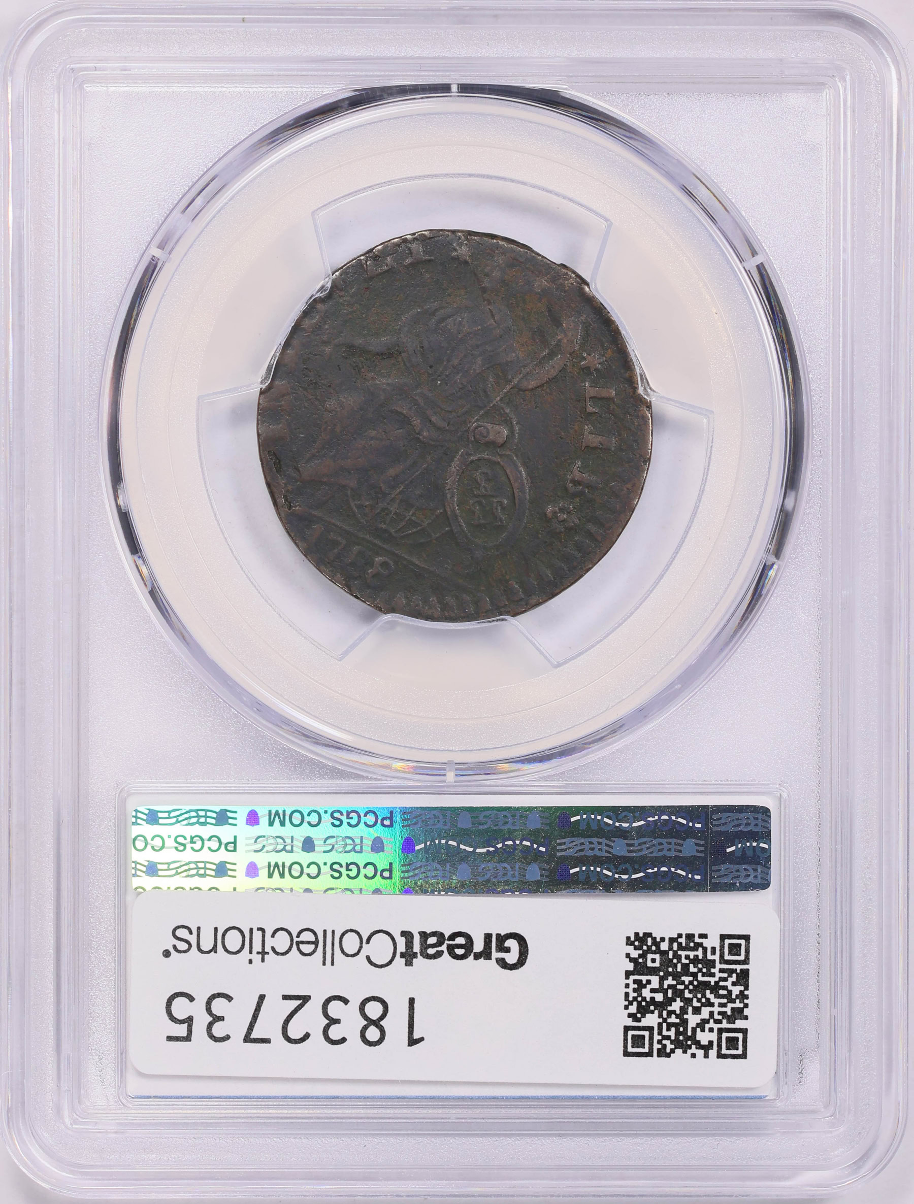 1788 Connecticut Copper Mailed Bust Left PCGS VF-30 (Item 1832735 ...