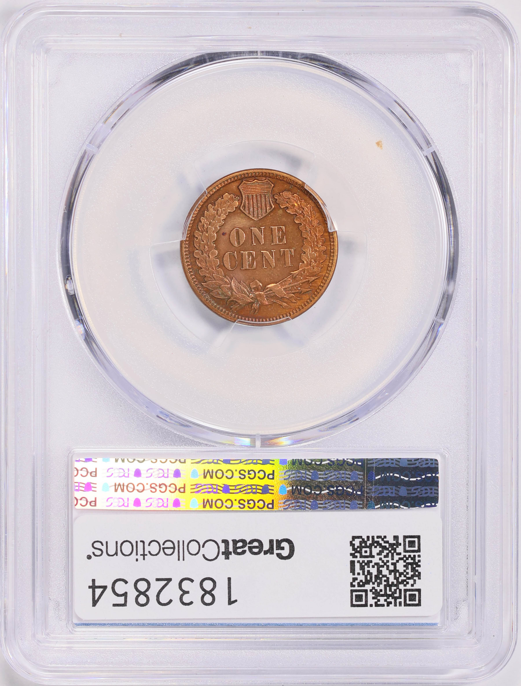 1880 Indian Cent PCGS Genuine AU Details (Item 1832854 ...