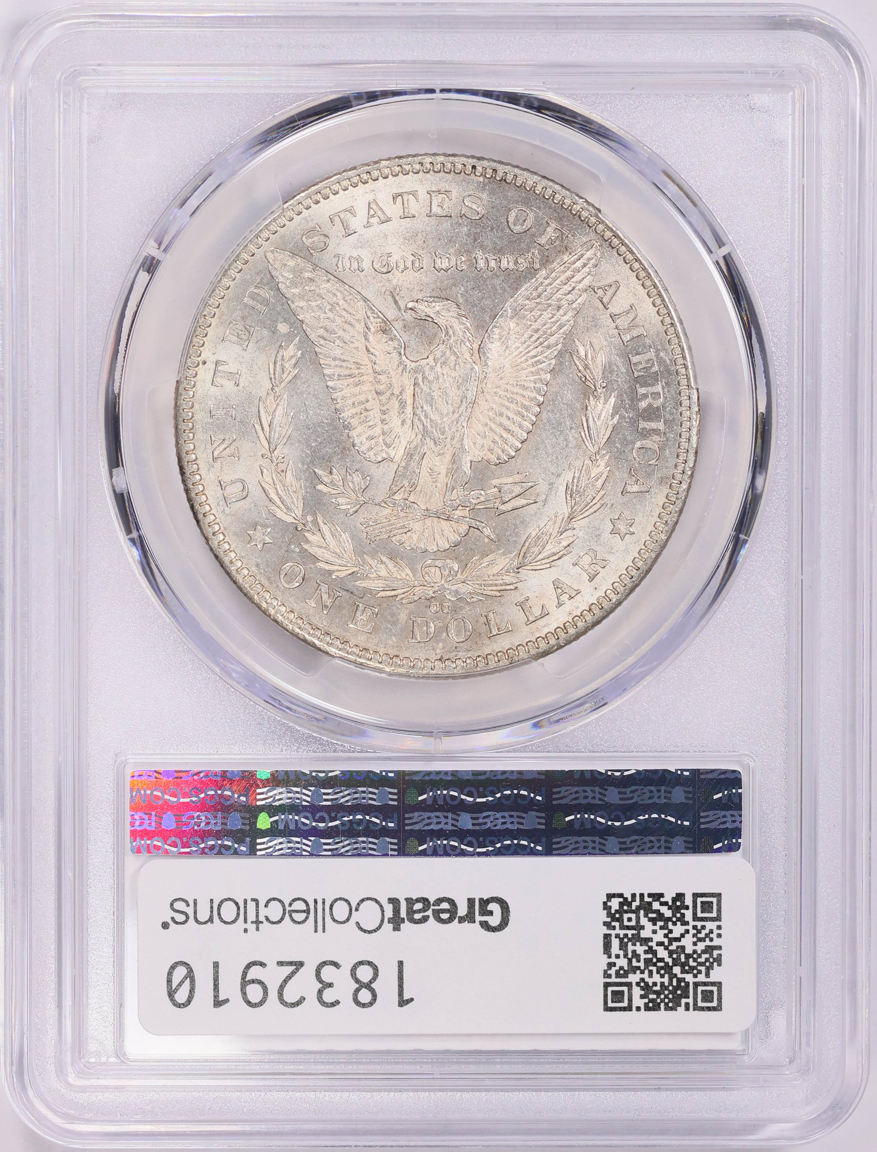 1878-CC Morgan Silver Dollar PCGS AU-58 (Item 1832910) | GreatCollections Coin Auctions
