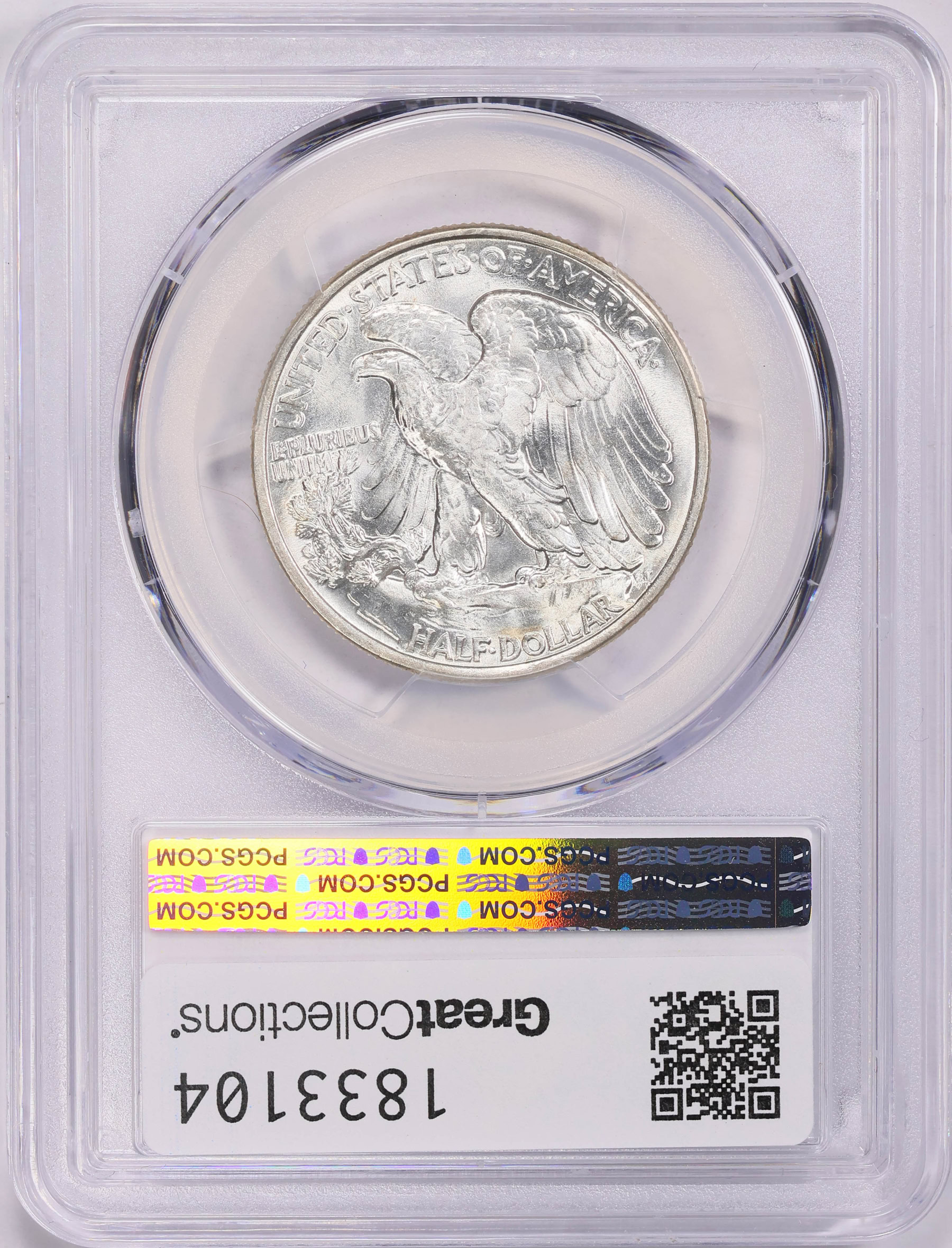 1937 Walking Liberty Half Dollar PCGS MS-64 (Item 1833104) | GreatCollections Coin Auctions