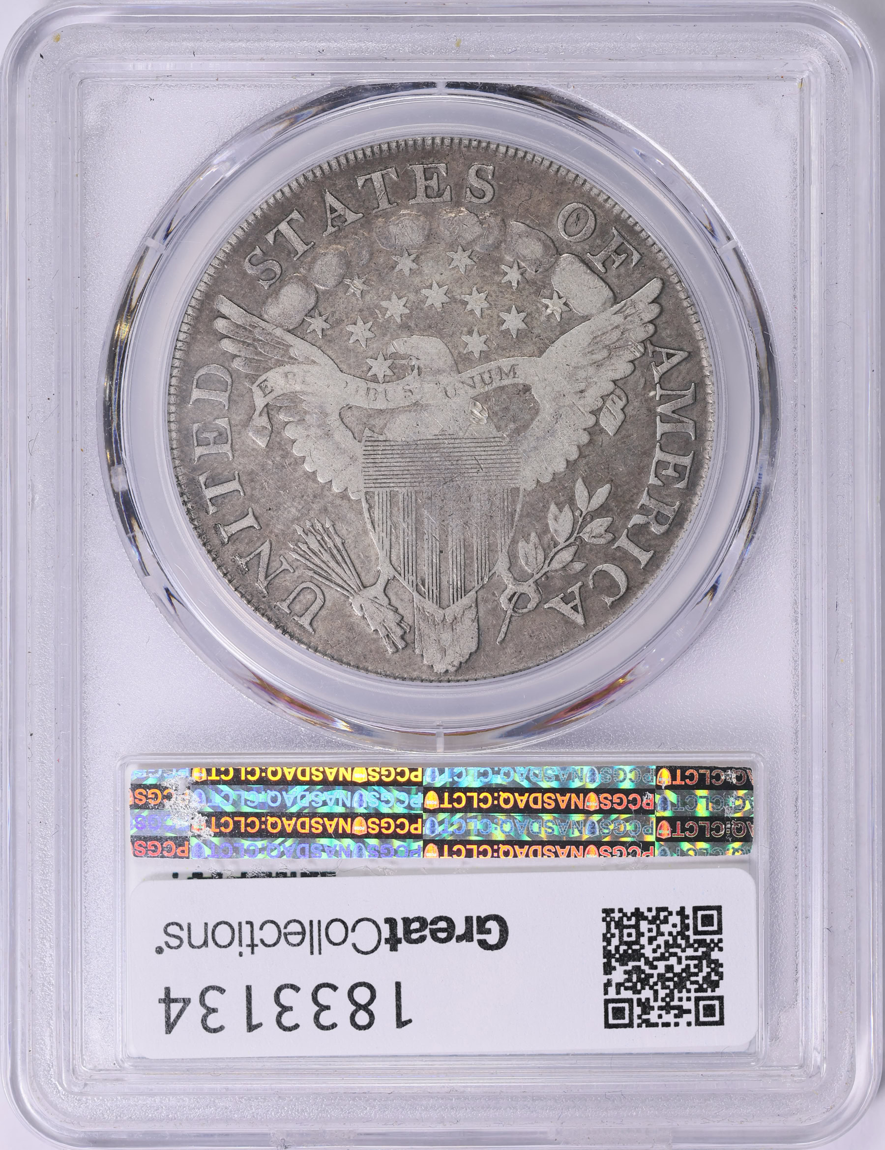 1799 Draped Bust Silver Dollar PCGS VG-10 (Item 1833134) | GreatCollections Coin Auctions