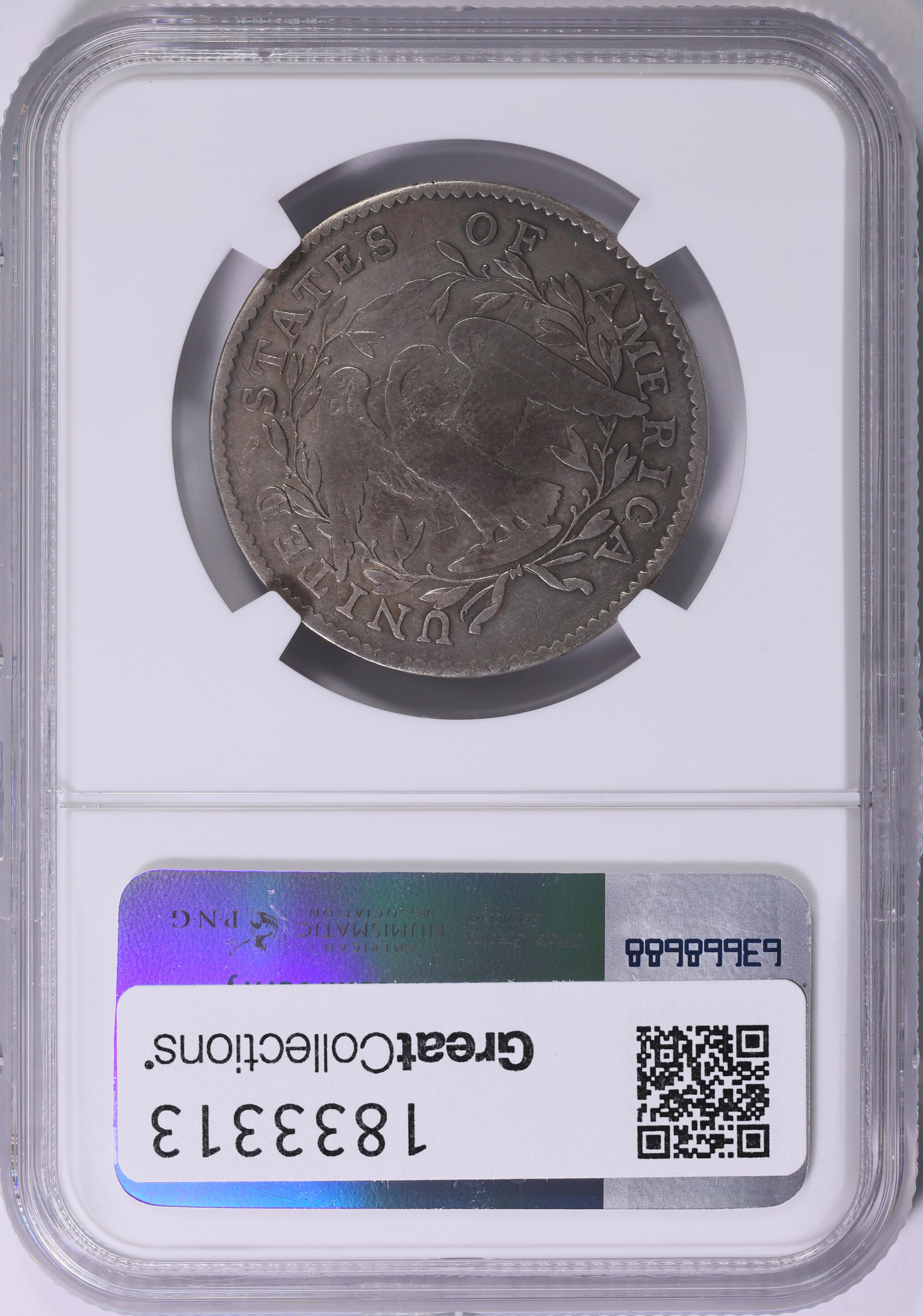 1795 Flowing Hair Half Dollar NGC Fine Details (Item 1833313) | GreatCollections Coin Auctions