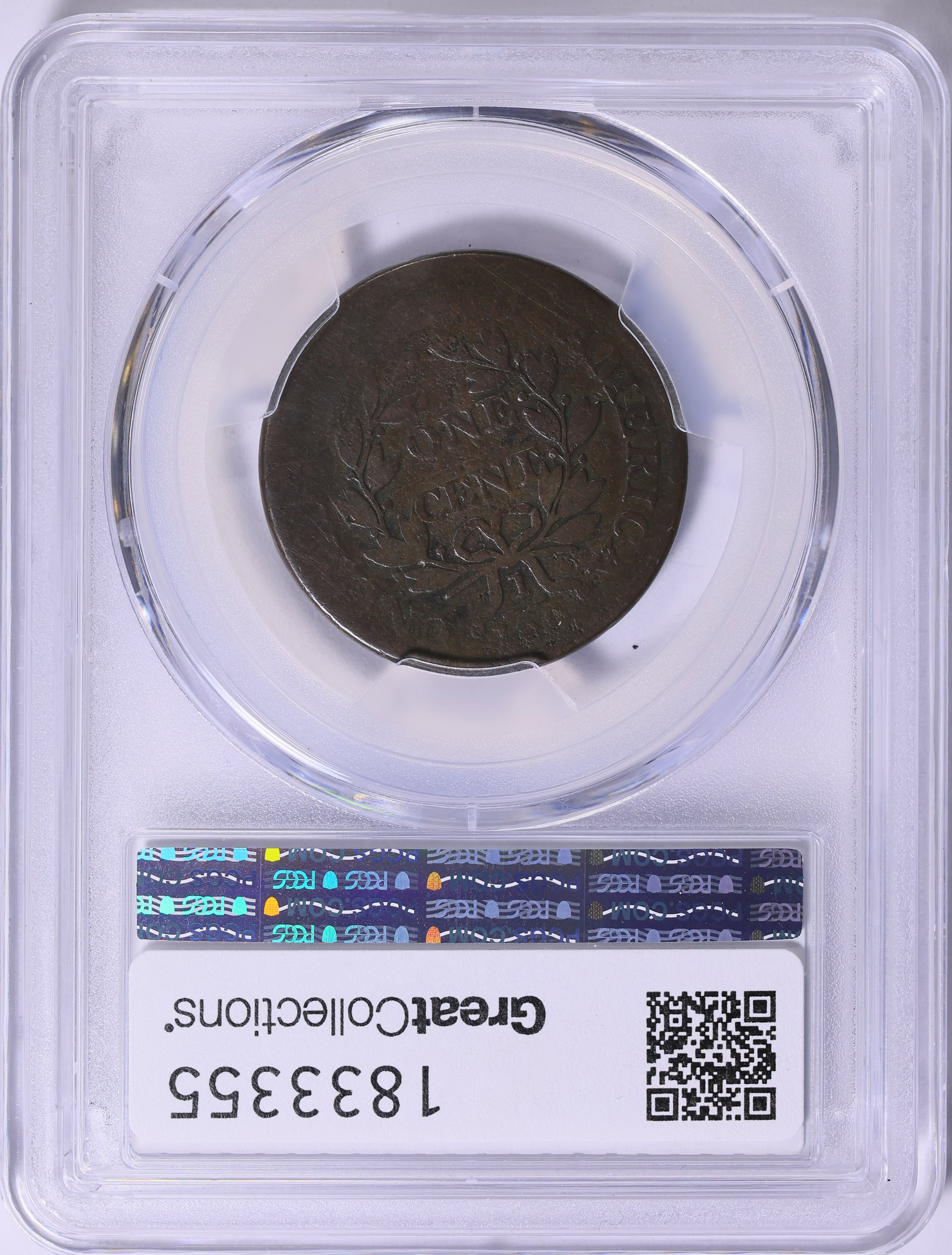 1804 Draped Bust Cent PCGS AG-03 BN (Item 1833355) | GreatCollections ...