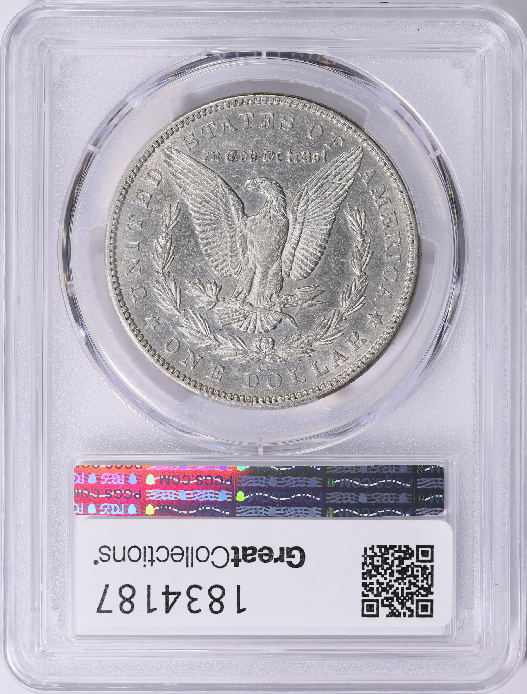 1892-CC Morgan Silver Dollar PCGS Genuine AU Details (Item 1834187) | GreatCollections Coin Auctions