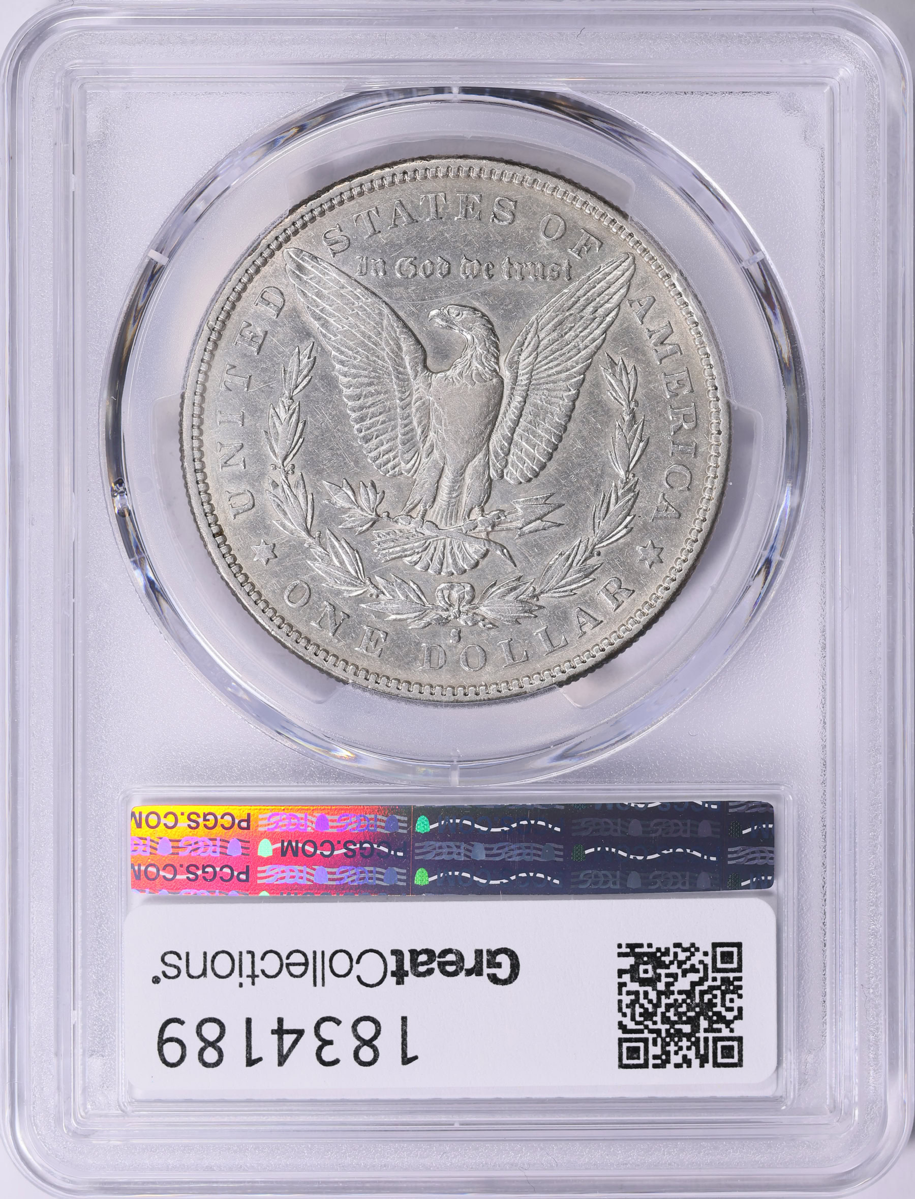 1892-S Morgan Silver Dollar PCGS XF-45 (Item 1834189) | GreatCollections Coin Auctions