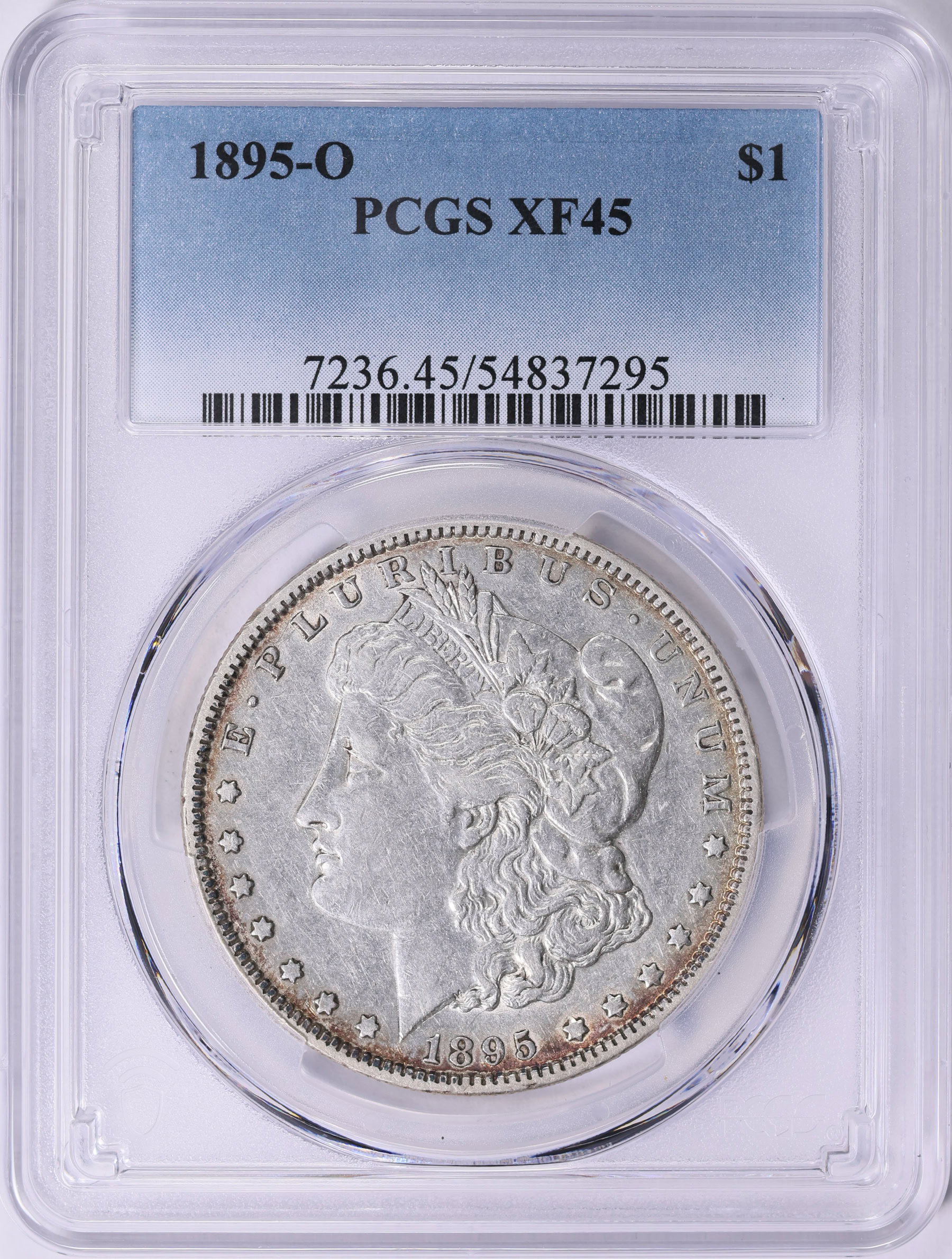 1895-O Morgan Silver Dollar PCGS XF-45 (Item 1834196) | GreatCollections Coin Auctions