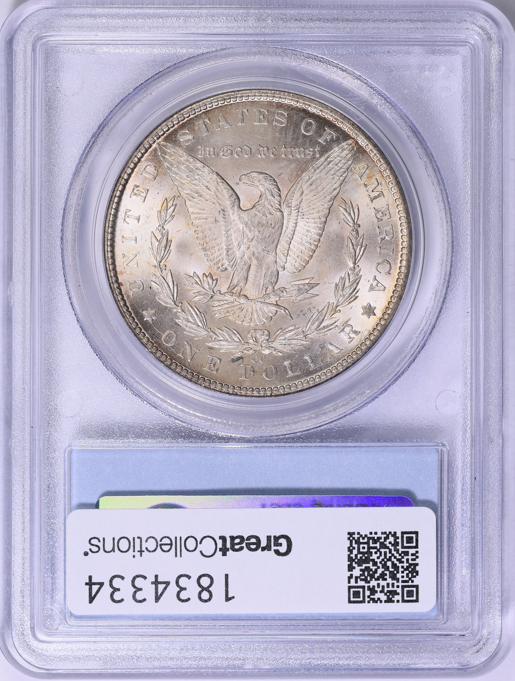 1884-CC Morgan Silver Dollar PCGS MS-64 (Item 1834334) | GreatCollections Coin Auctions