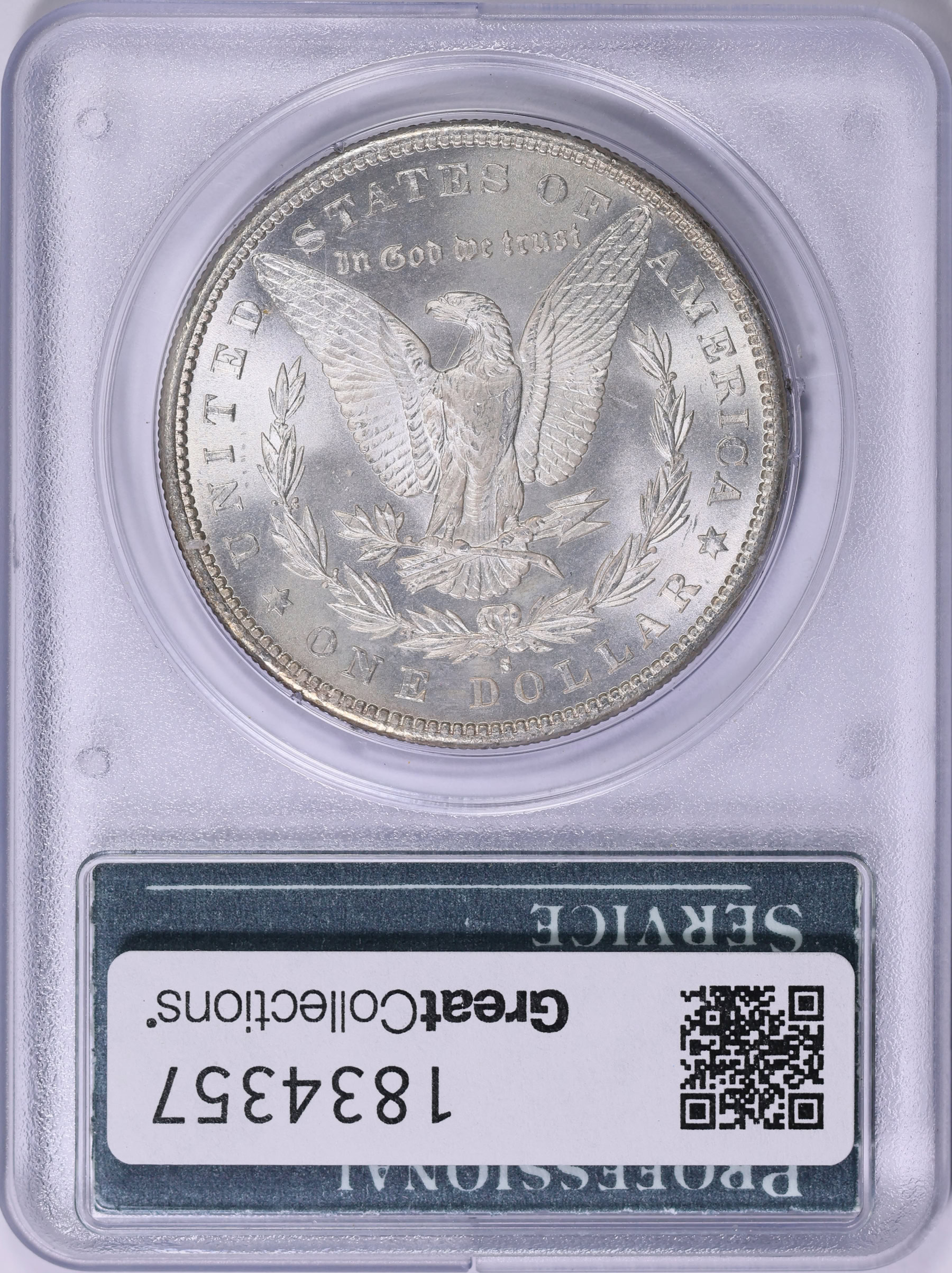 1880-S Morgan Silver Dollar PCGS MS-65 (CAC Green) OGH (1st Gen) (Item 1834357 ...
