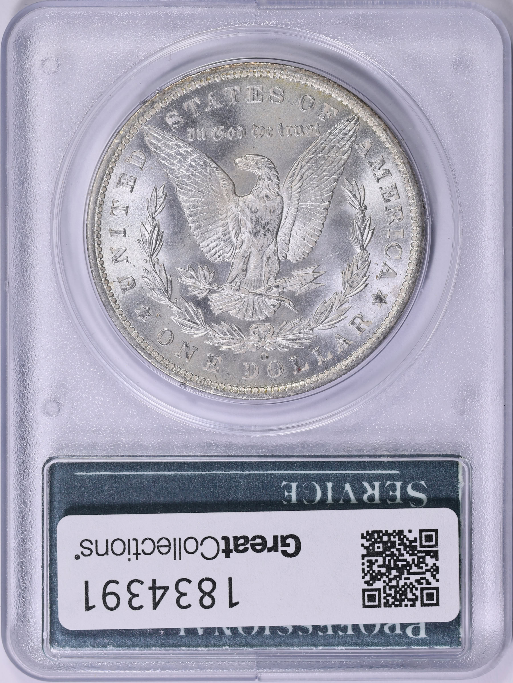 1885-O Morgan Silver Dollar PCGS MS-65 (CAC Green) OGH (1st Gen) (Item 1834391 ...