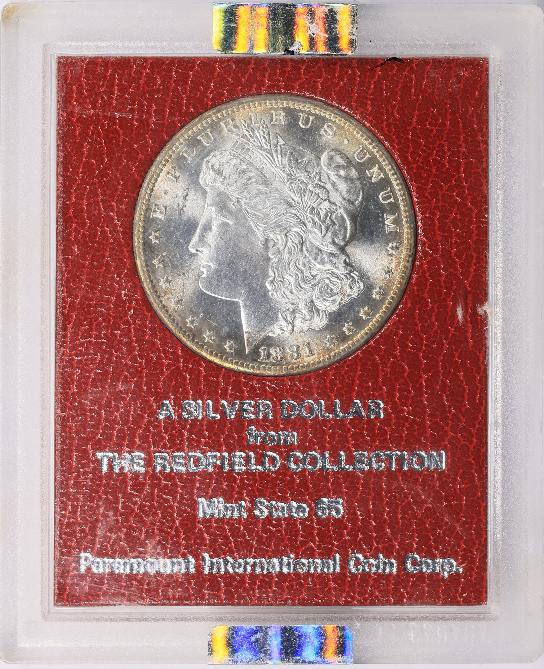 1881-S Morgan Silver Dollar NGC MS-65 (Redfield Collection) (Paramount ...